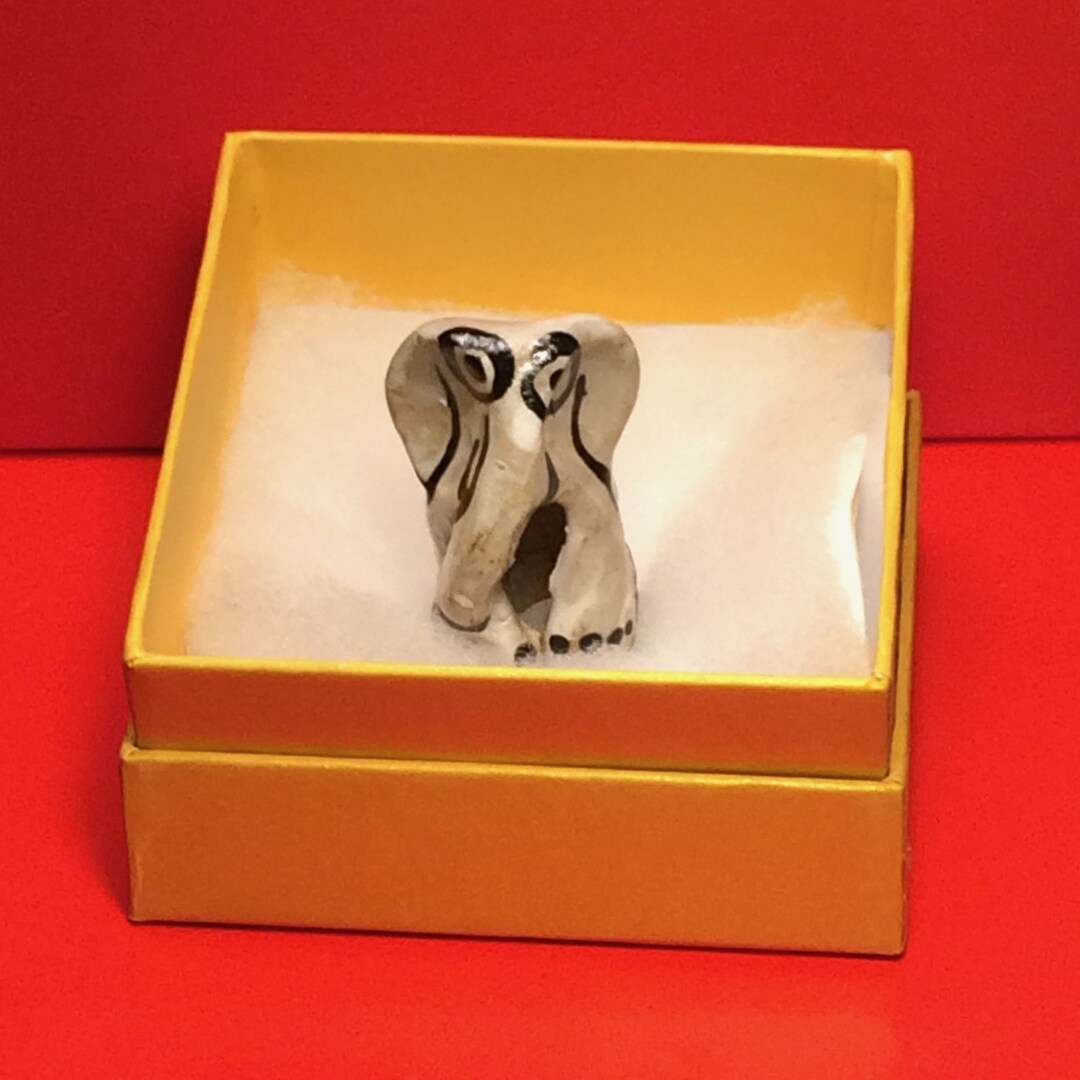 Elephant #2 Mini-pet & Gift Box - Etsy