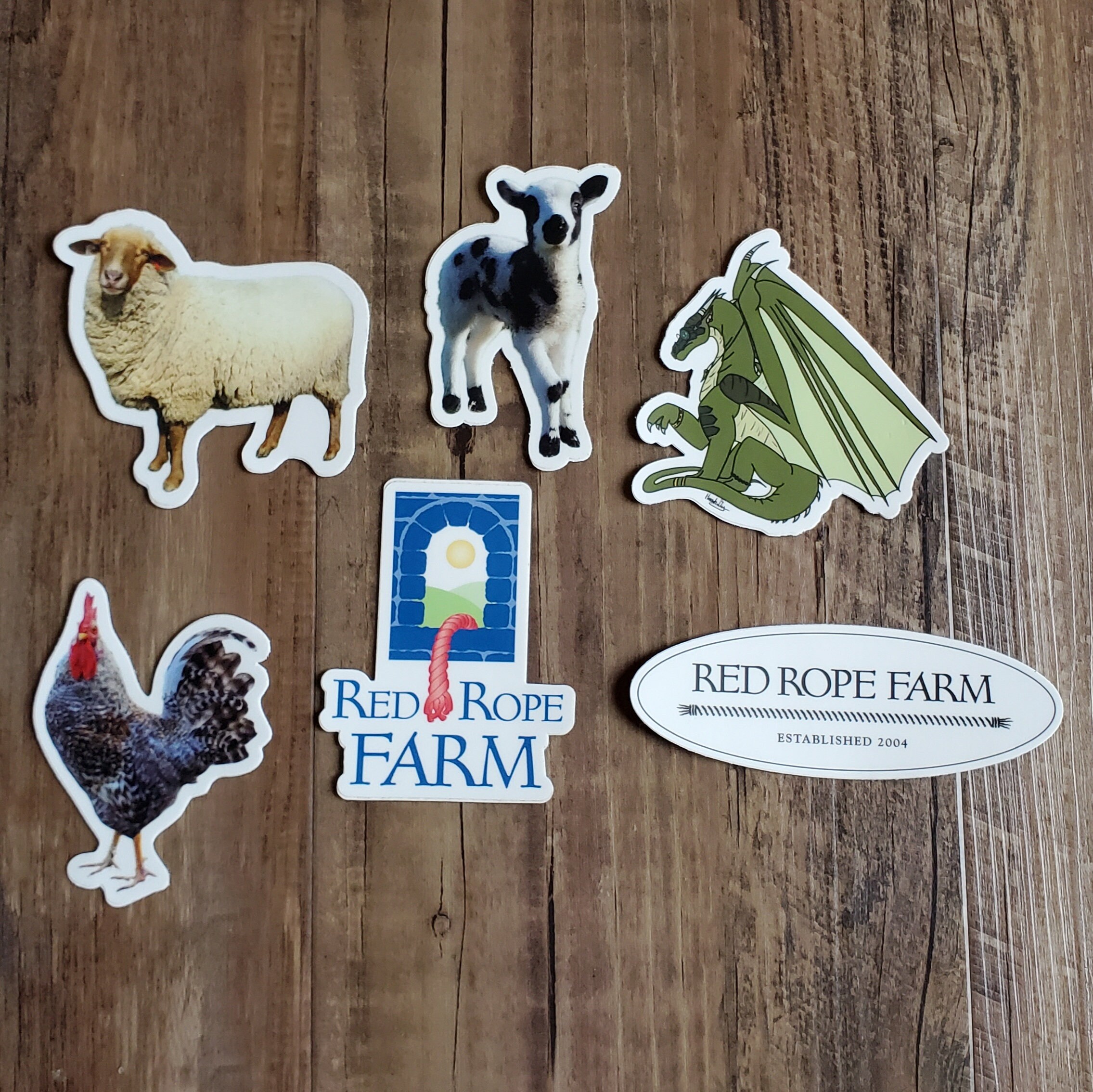 Die-cut Vinyl Stickers, Original Farm Photography, Original Drawing - Etsy