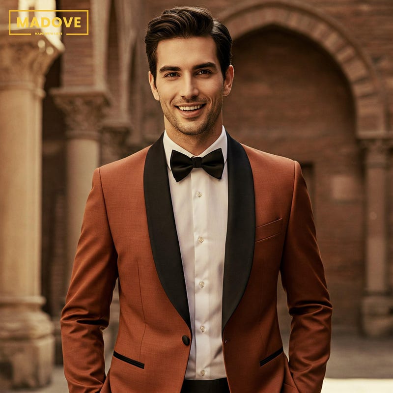 Rust Suit Men - Etsy
