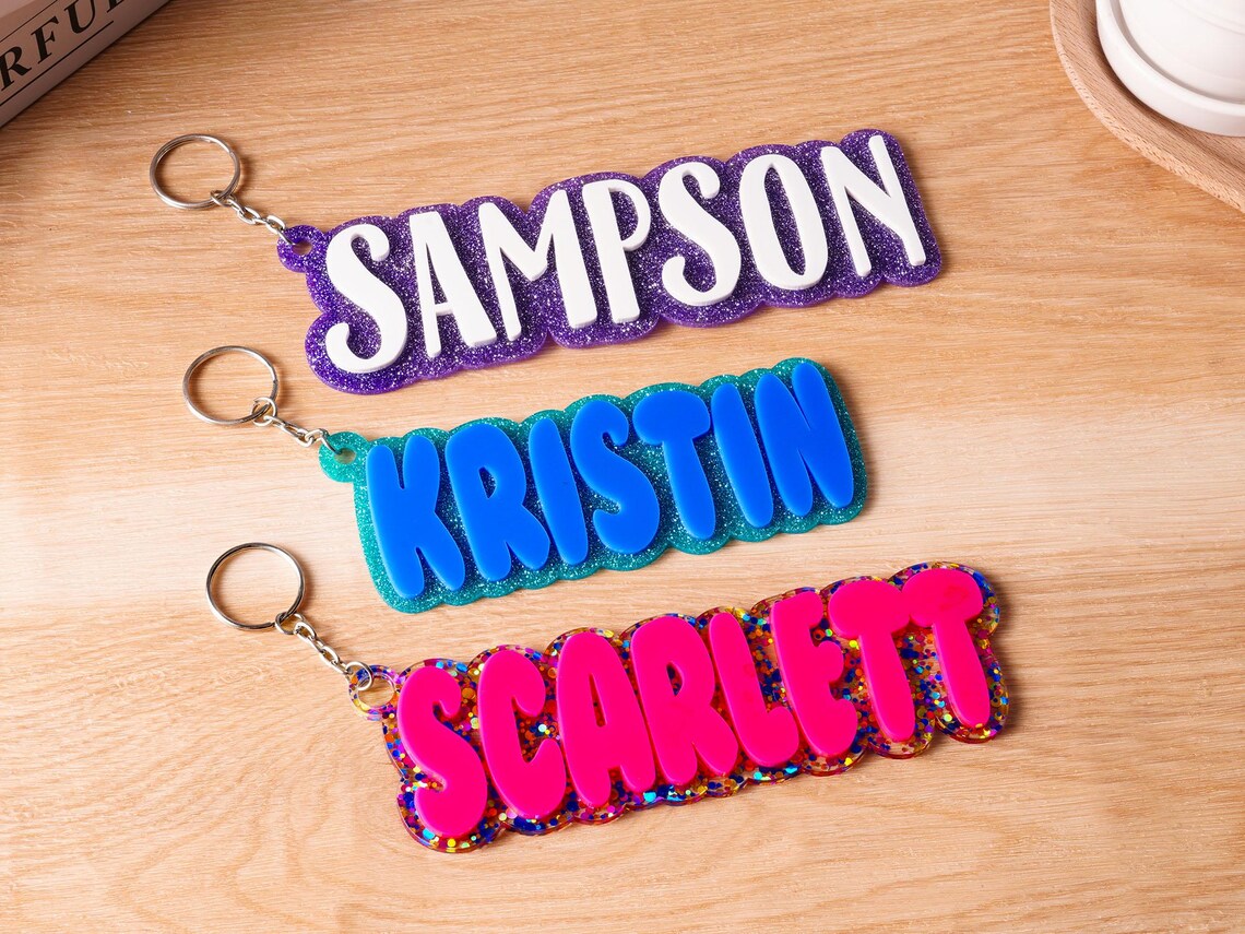 Custom Name Tag for Backpack, Personalized Backpack Name Tags, Backpack ...