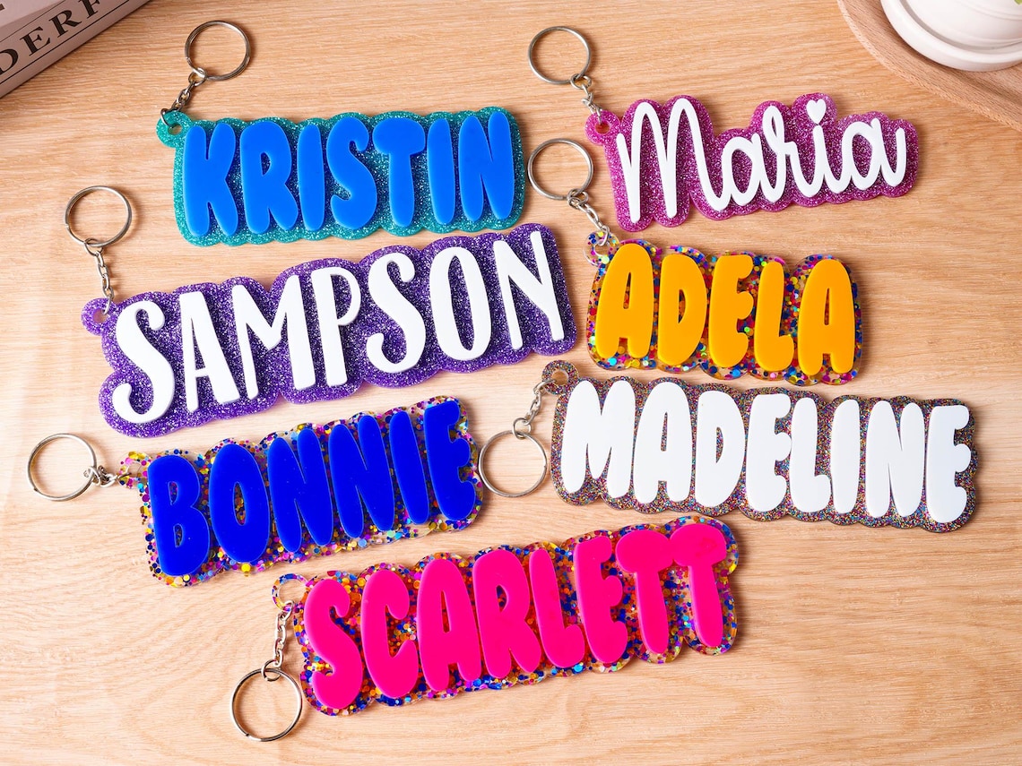 Custom Name Tag for Backpack, Personalized Backpack Name Tags, Backpack ...