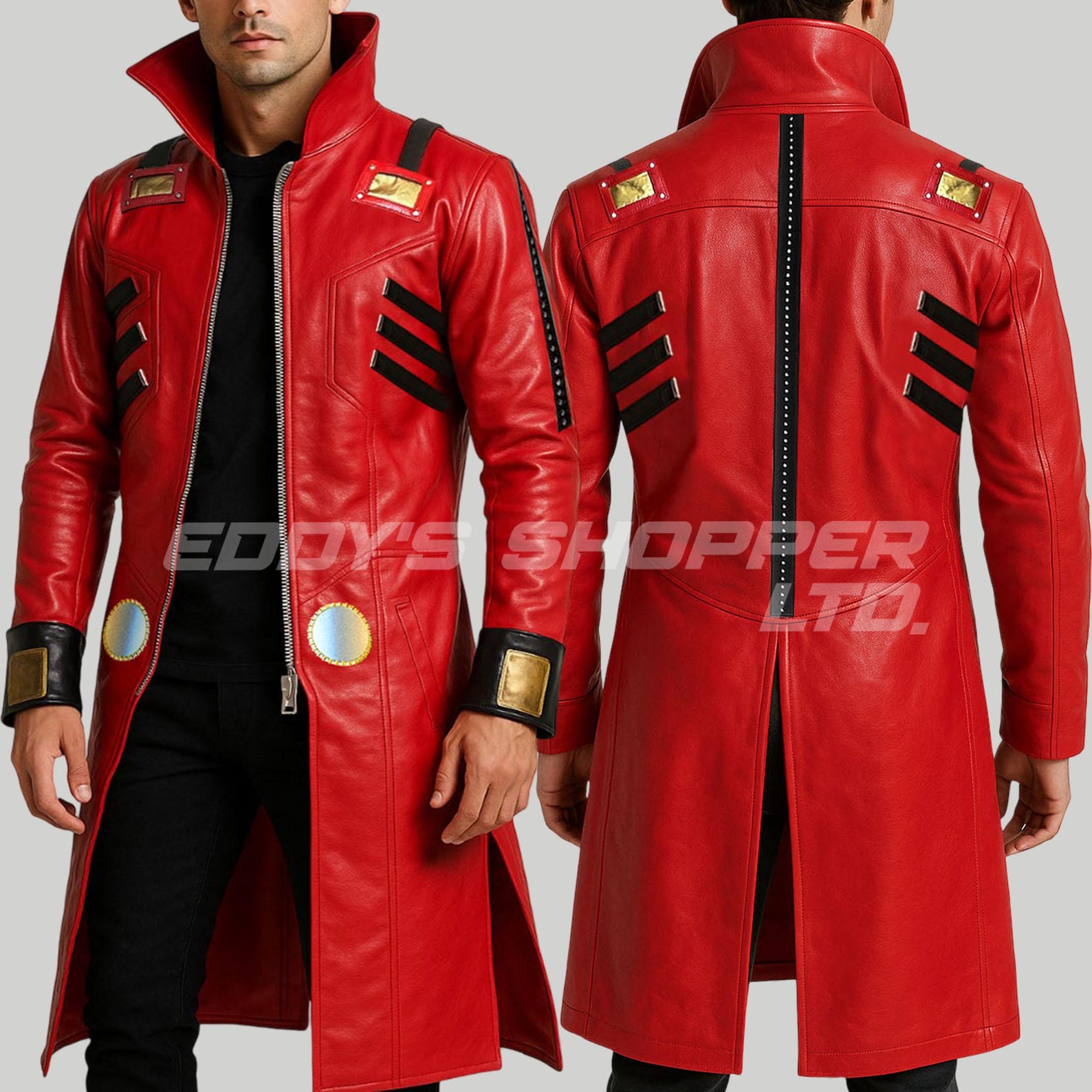 Sonic 3 Dr. Robotnik Cosplay Jacket, Eggman Costume, Halloween Party ...