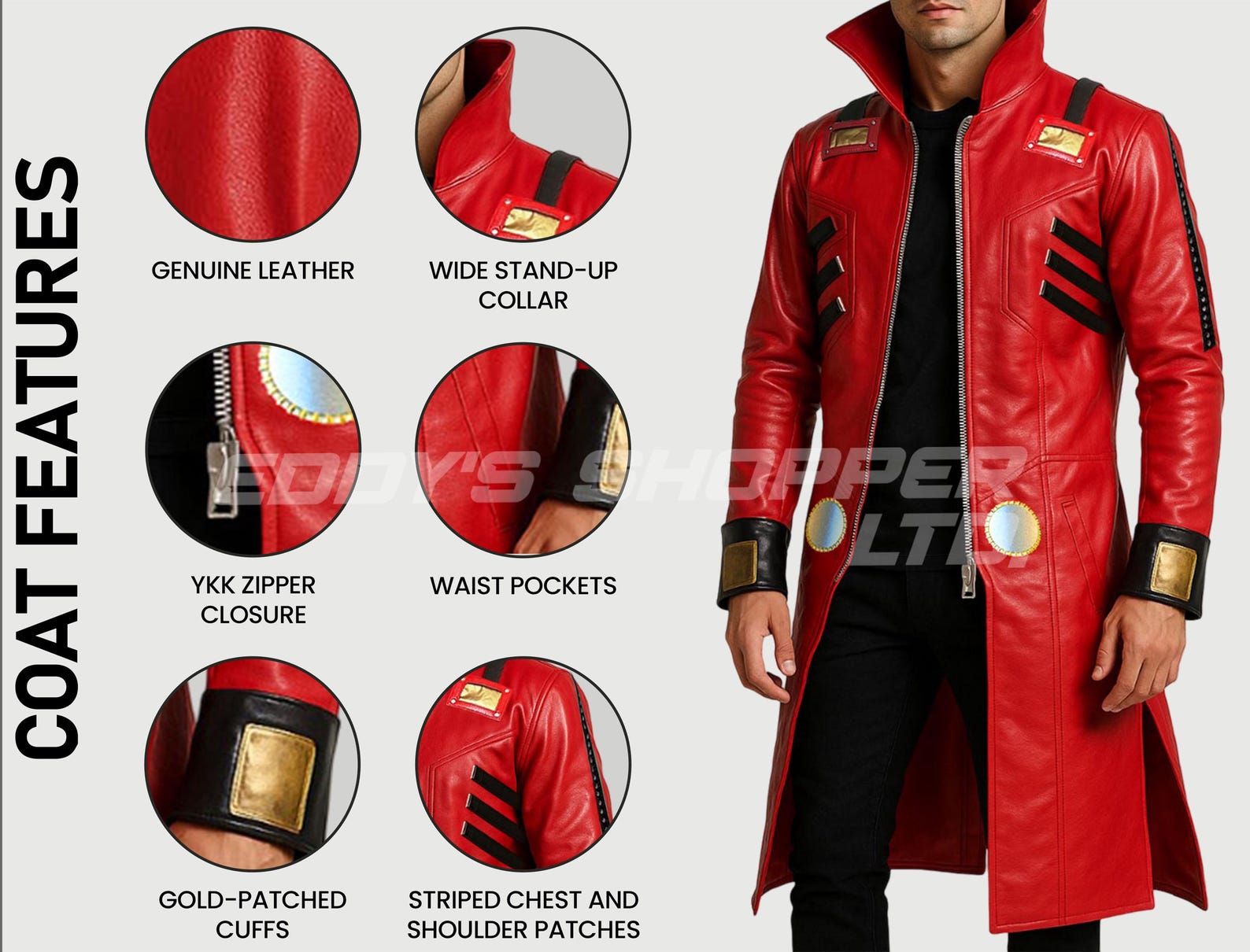 Sonic 3 Dr. Robotnik Cosplay Jacket, Eggman Costume, Halloween Party ...