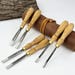 Hand-forged Wood Carving Gouges – Premium Carbon Steel Blades ...