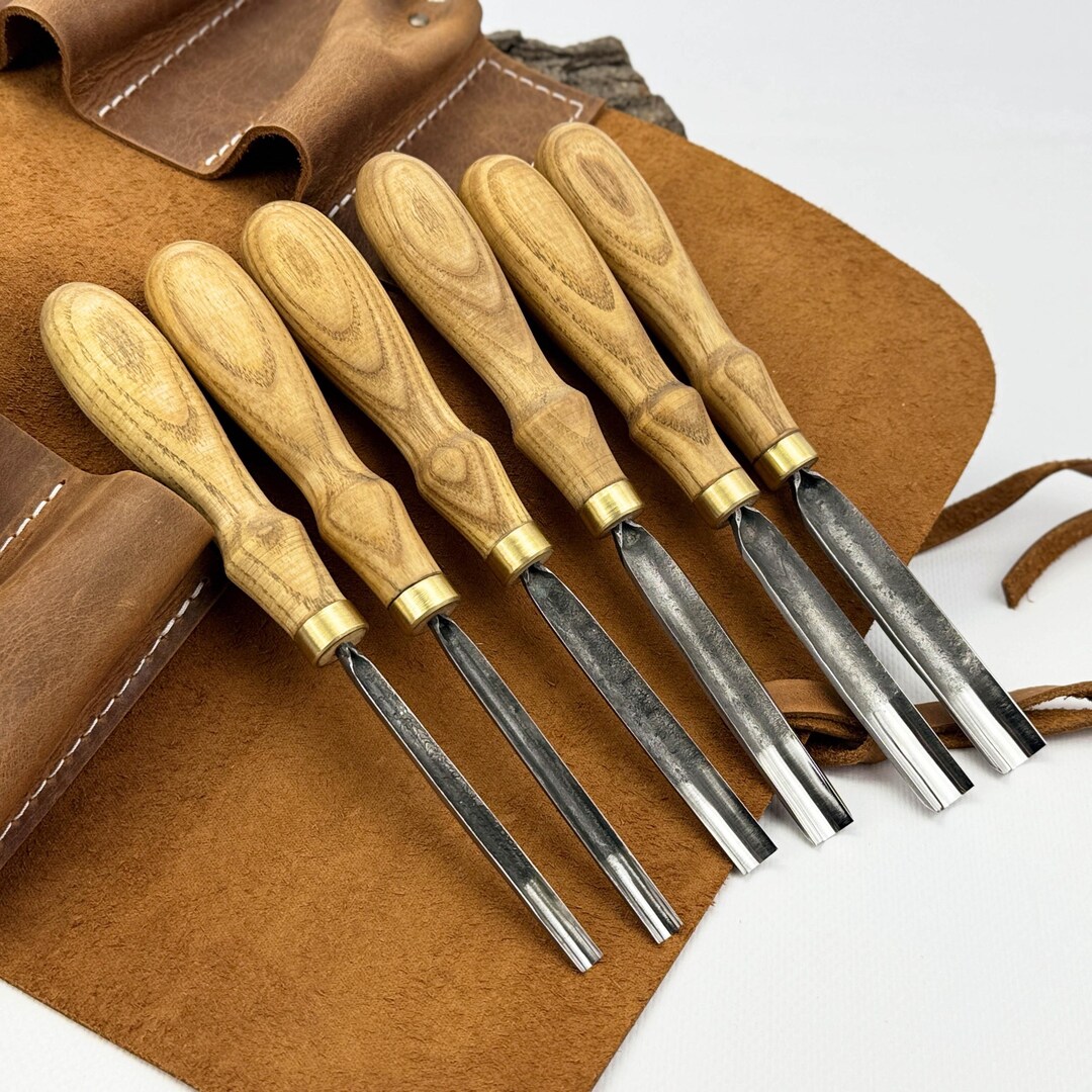 Hand-forged Wood Carving Gouges – Premium Carbon Steel Blades ...