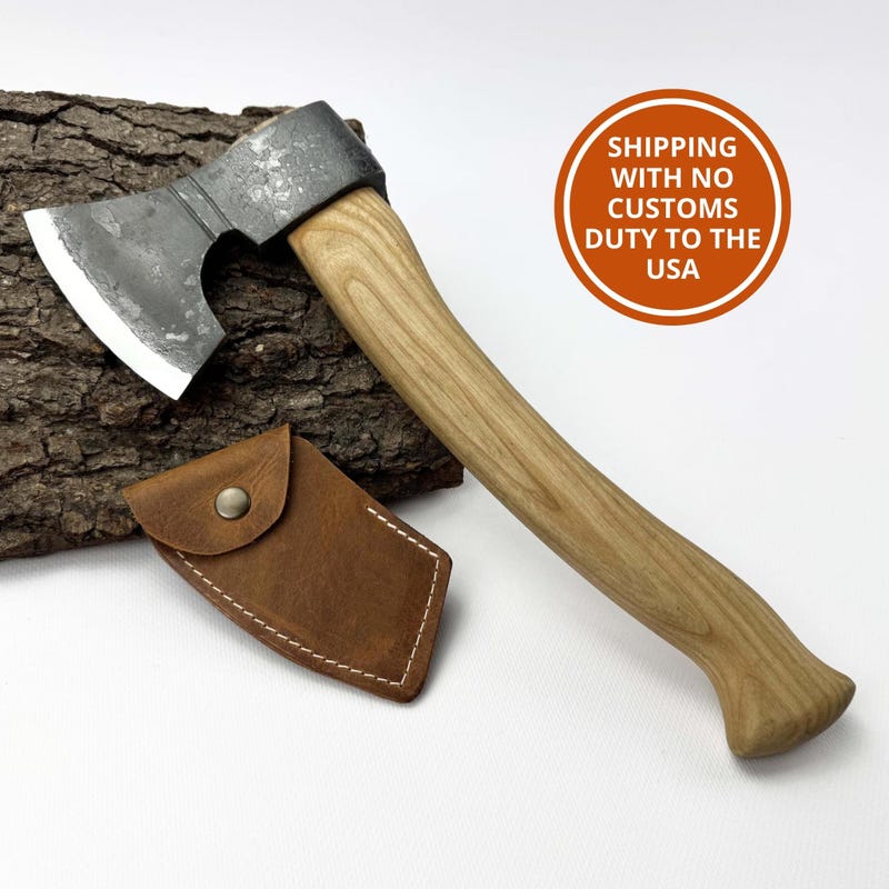 Hand Forged Hatchet - Etsy