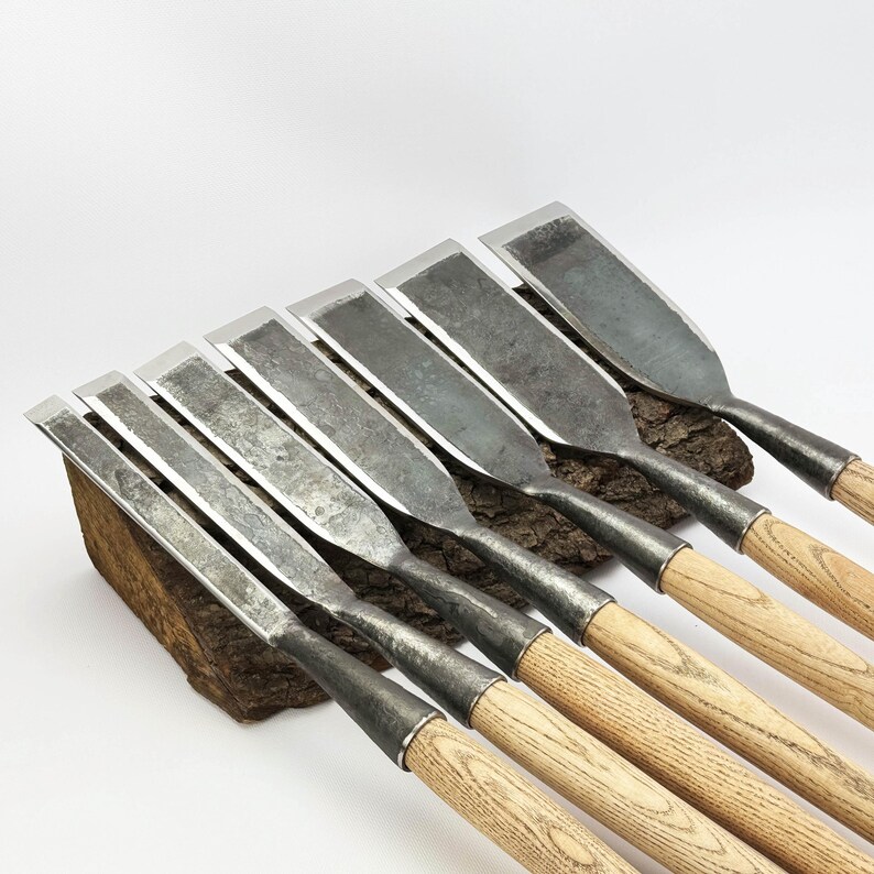 Timber Framing Chisels – Hand-forged 52100 Carbon Steel, Ash Handles ...