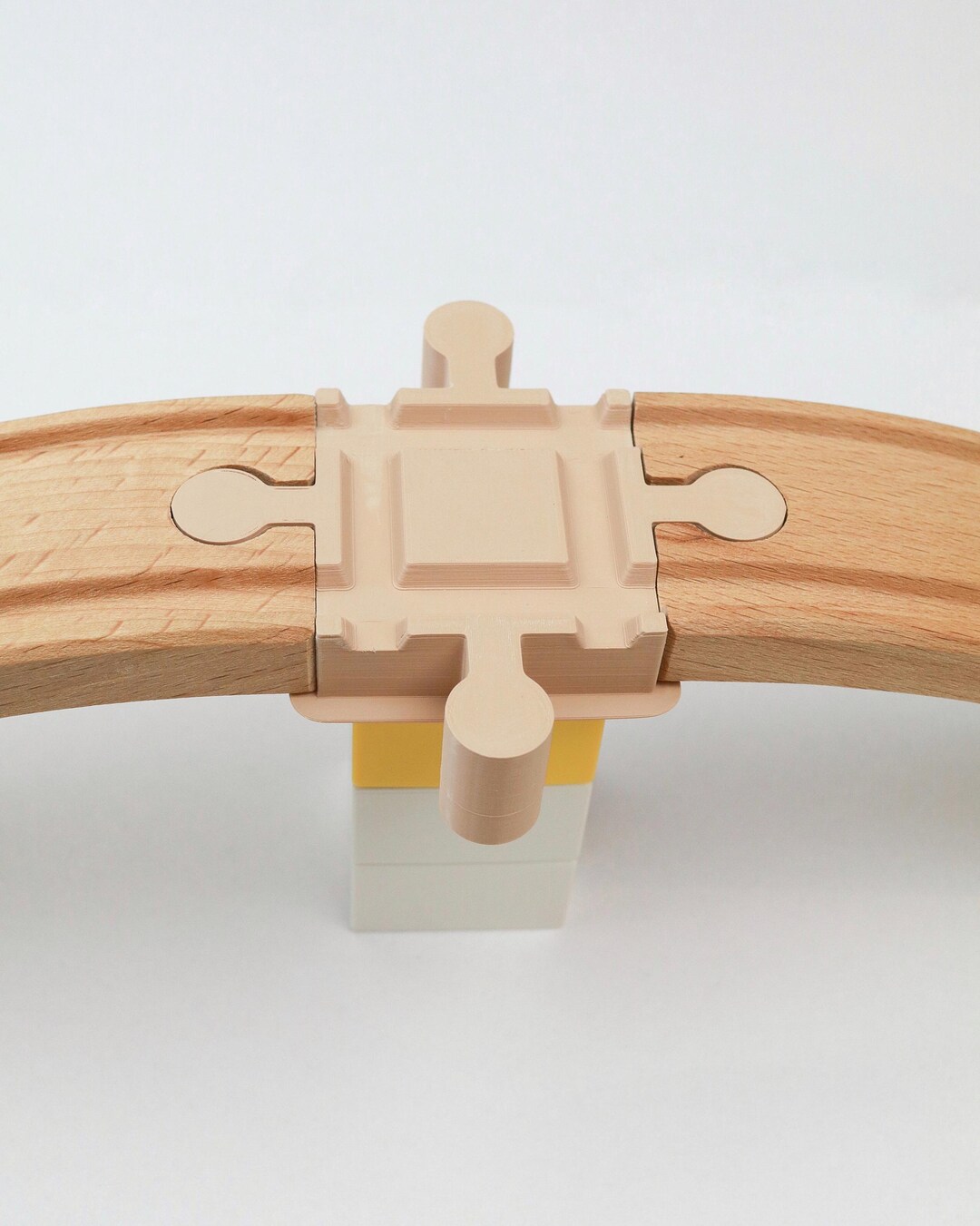 Wooden Train Track to LEGO DUPLO Cross Adapter – Compatible With BRIO ...