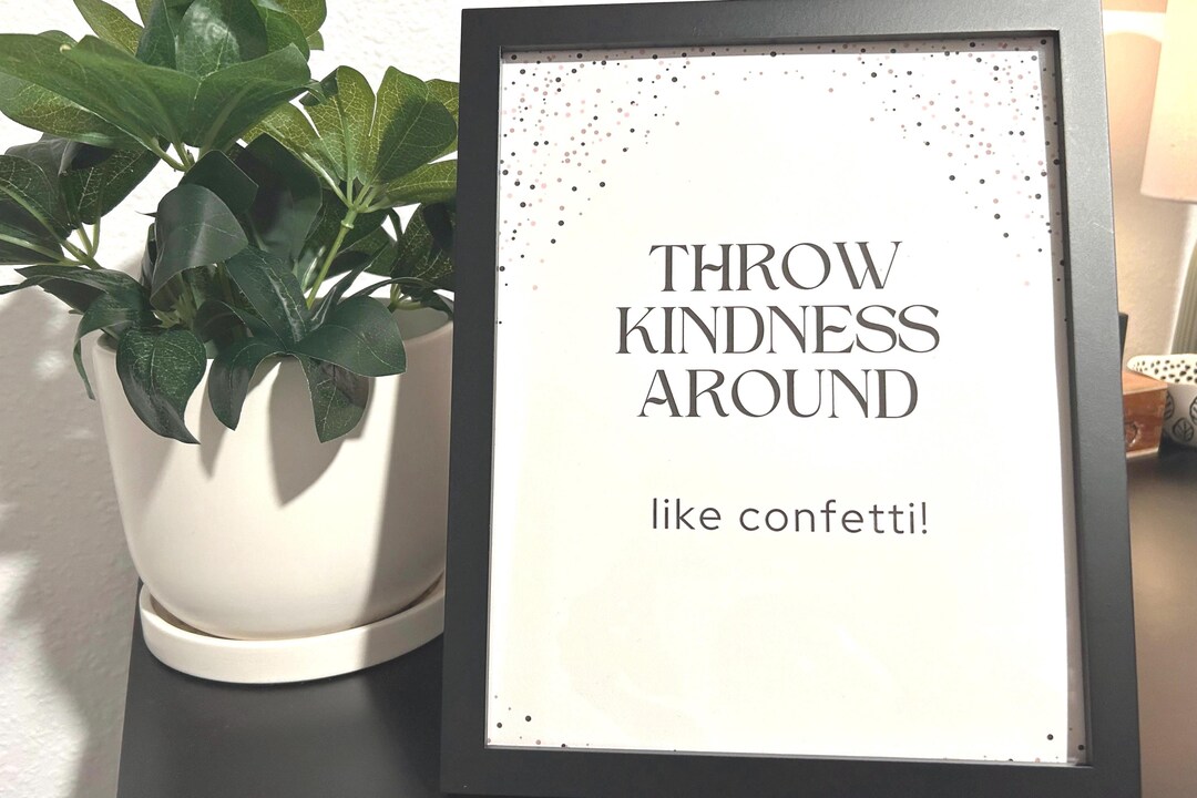 Picture Frames With Affirmations, Framed Inspirational Quote Print ...