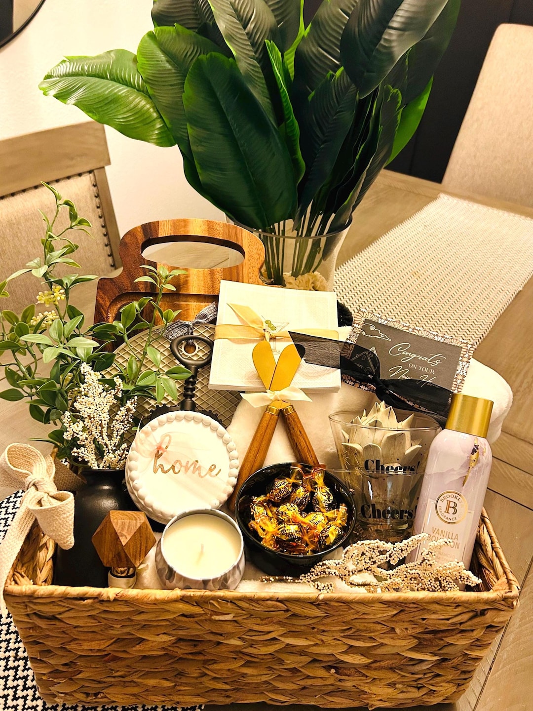 Welcome Home Gift Basket, Housewarming, Realtor Client Closing Gift ...