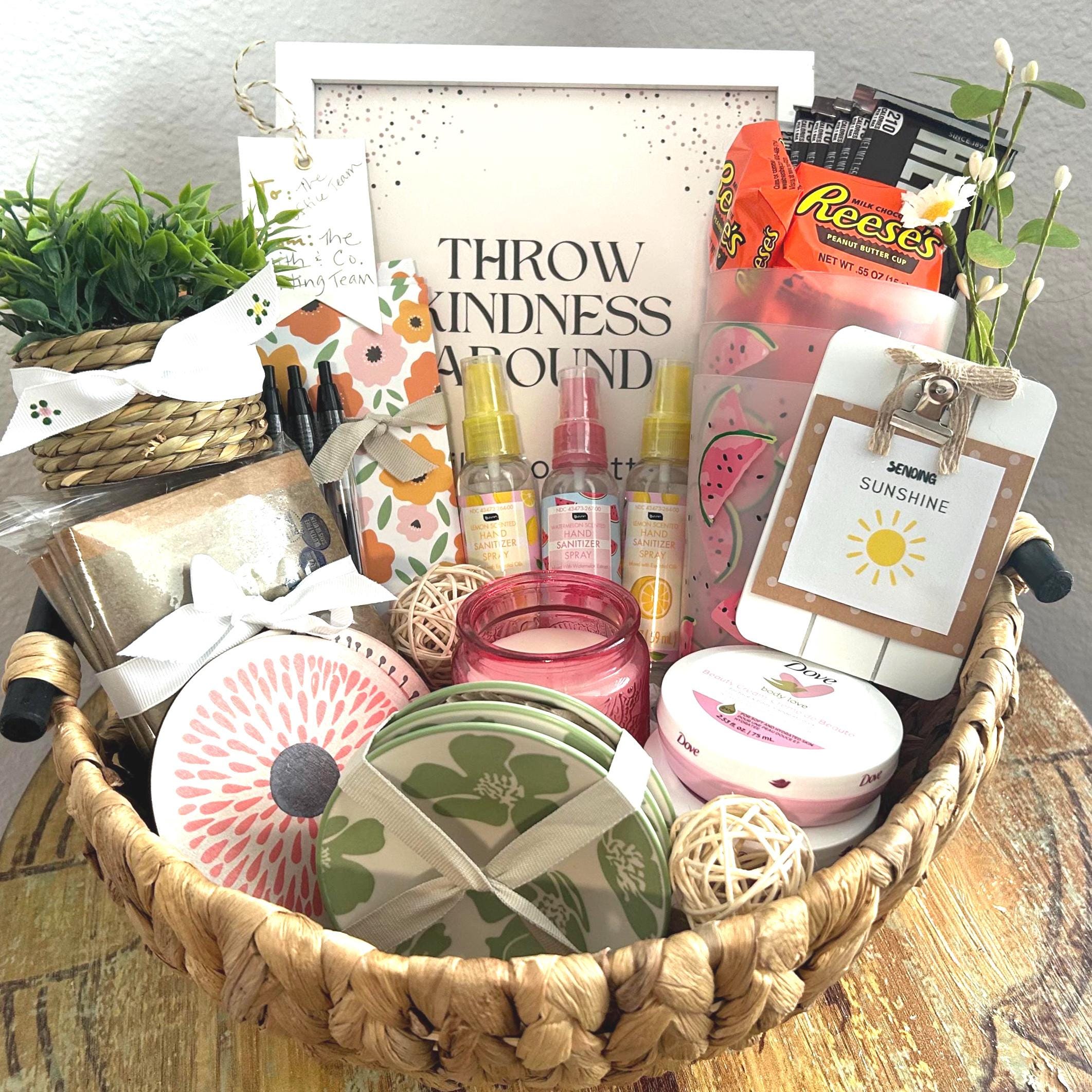 Remote Employee Gifts, Employee Appreciation Basket: Tumblers, Brain ...