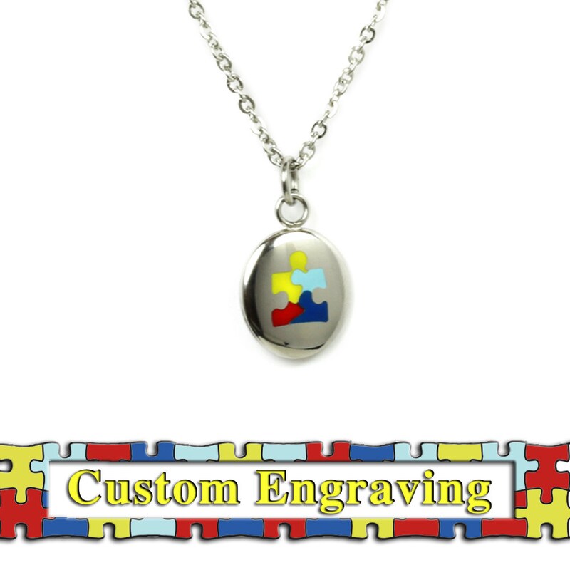 Autism Necklace - Etsy