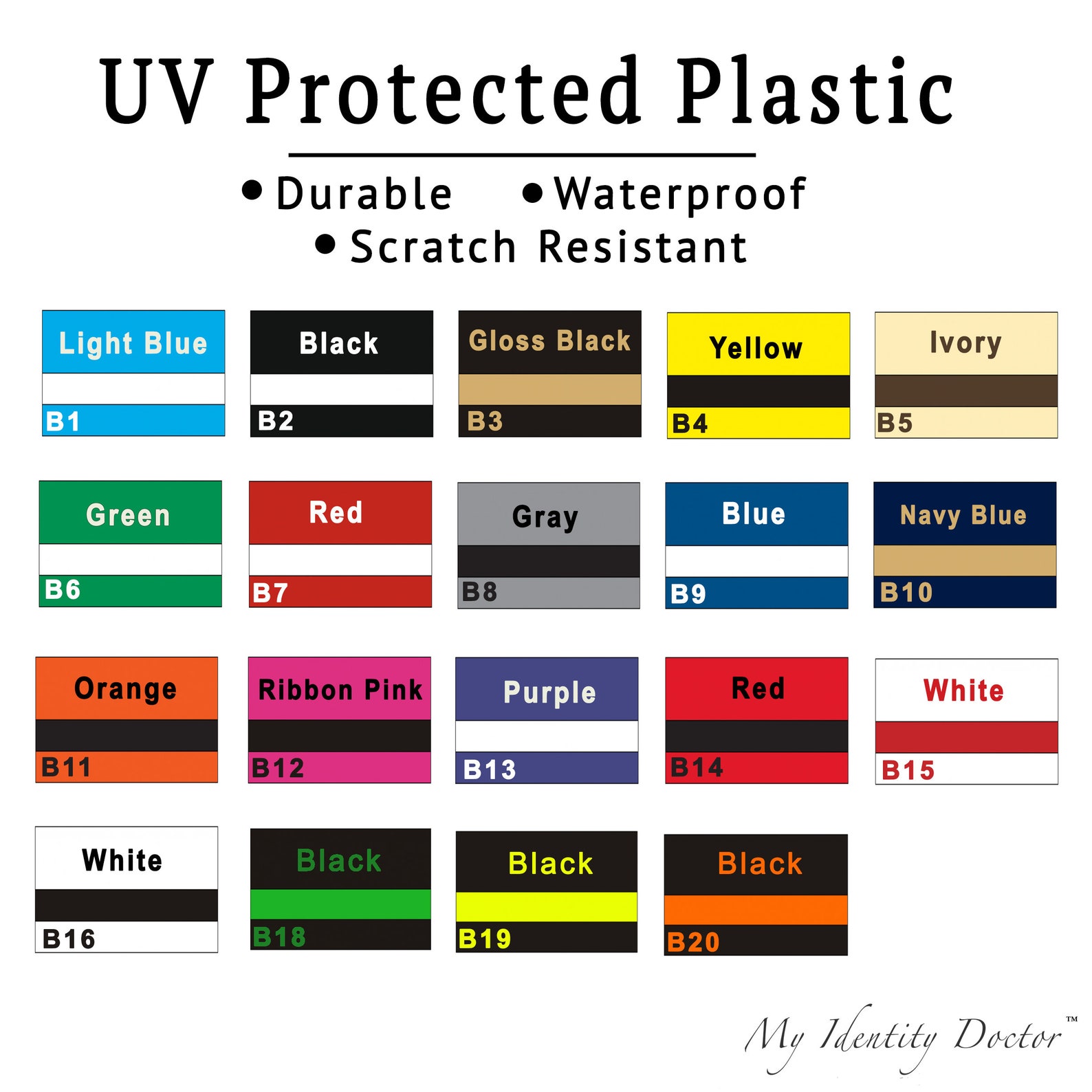 Medical Alert ID Tag Keychain Custom ENGRAVED FREE Plastic - Etsy