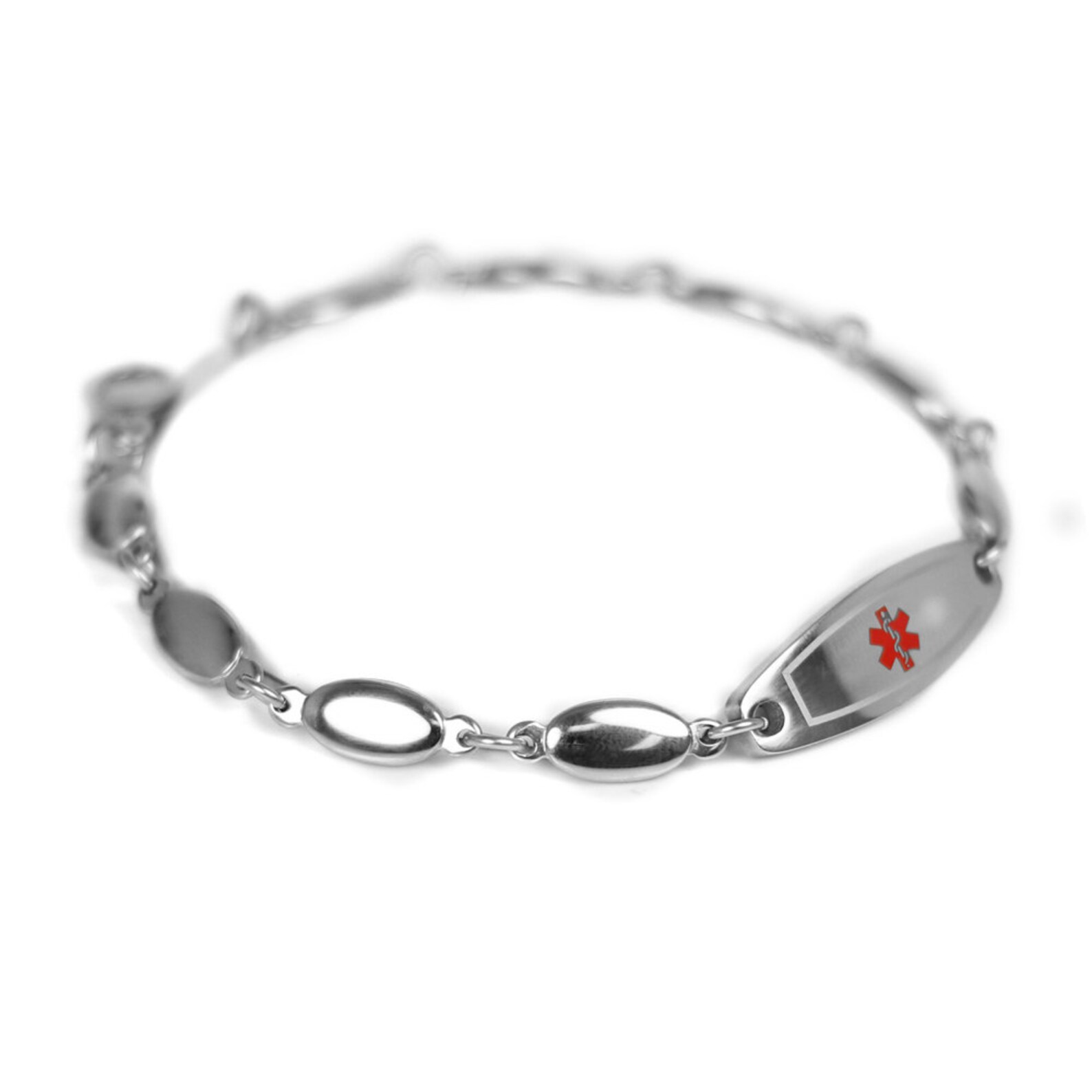 Personalized Medical ID Bracelet With Free Engraving 316L Surgical ...