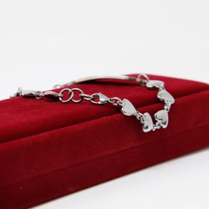 Custom Medical Alert Bracelet Women With Free Engraving 316L Stainless ...