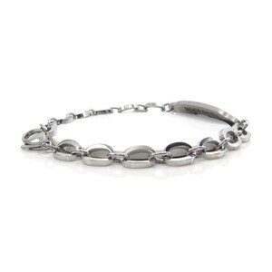 Custom Medical Alert Bracelet With Free Engraving 316L Stainless Steel ...