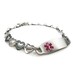 Custom Medical Bracelets for Women, Purple With Free Engraving 316L ...