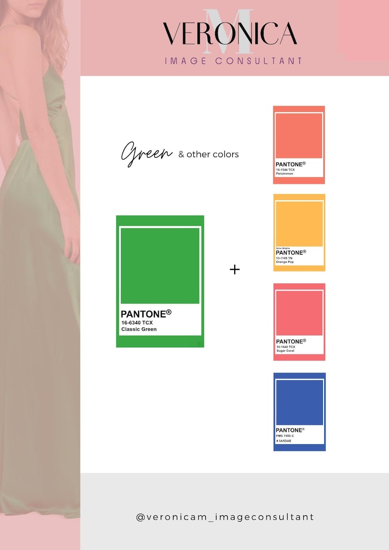 Warm Spring Color Combinations Guide | Seasonal Color Analysis PDF - Etsy