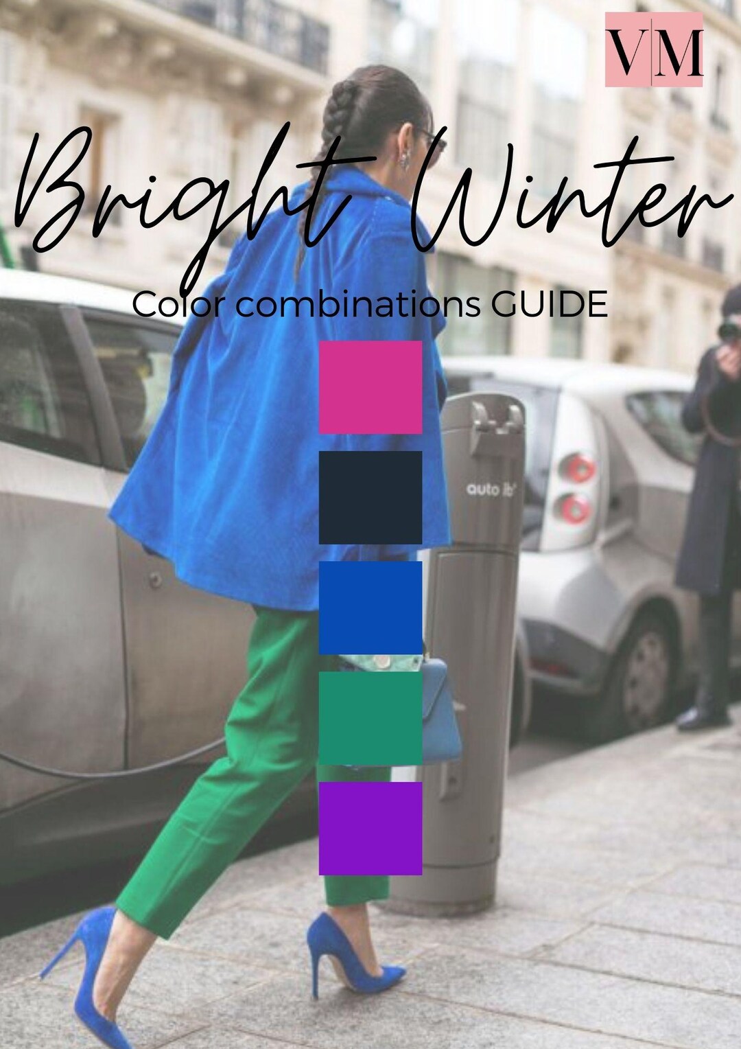 Bright Winter Color Combinations Guide | Seasonal Color Analysis PDF - Etsy
