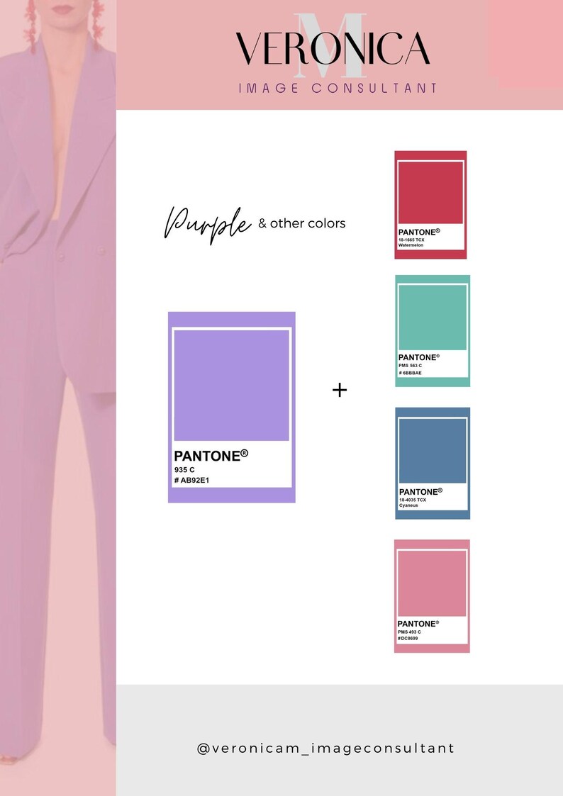 Cool Summer Color Combinations Guide | Seasonal Color Analysis PDF - Etsy