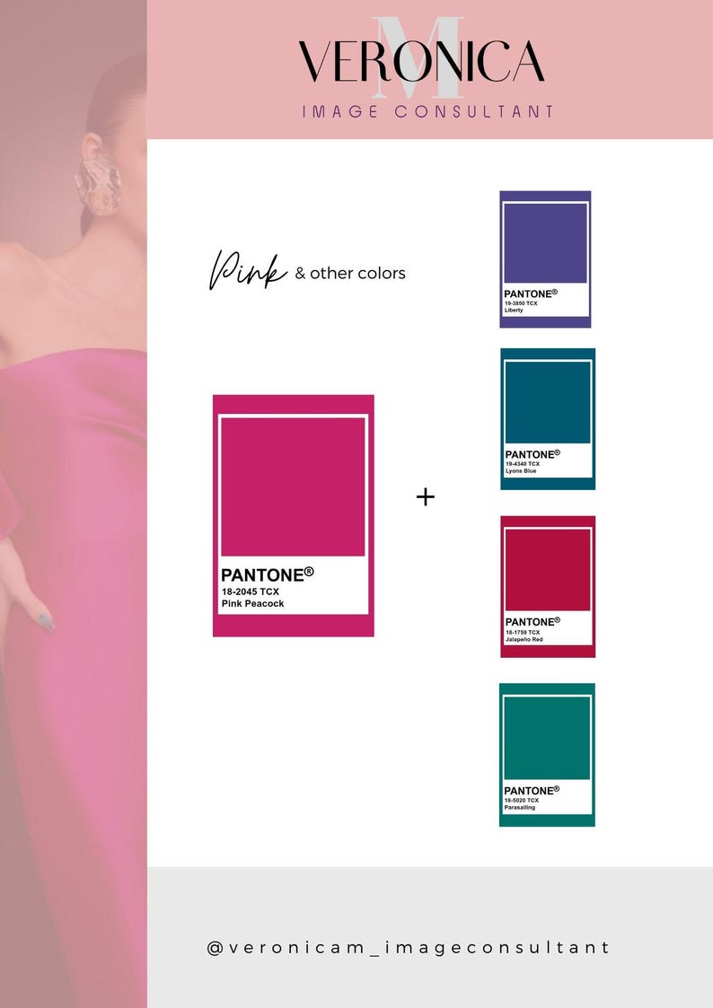 Deep Winter Color Combinations Guide | Seasonal Color Analysis PDF - Etsy