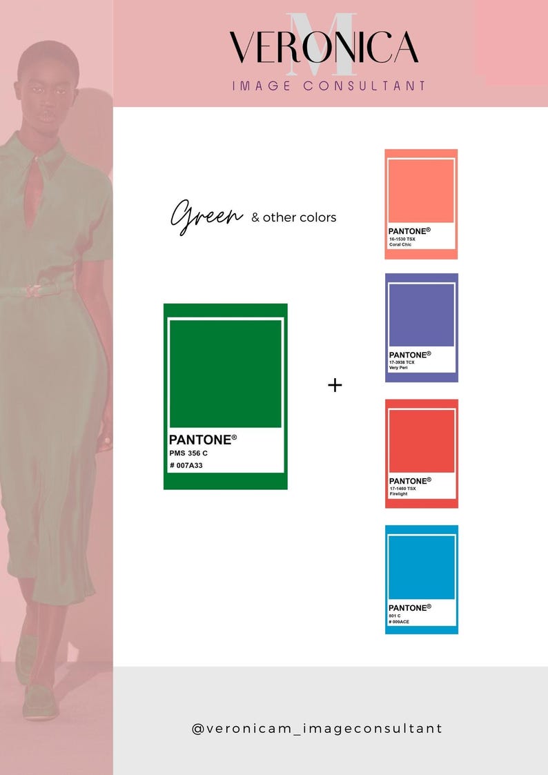 Bright Spring Color Combinations Guide | Seasonal Color Analysis PDF - Etsy