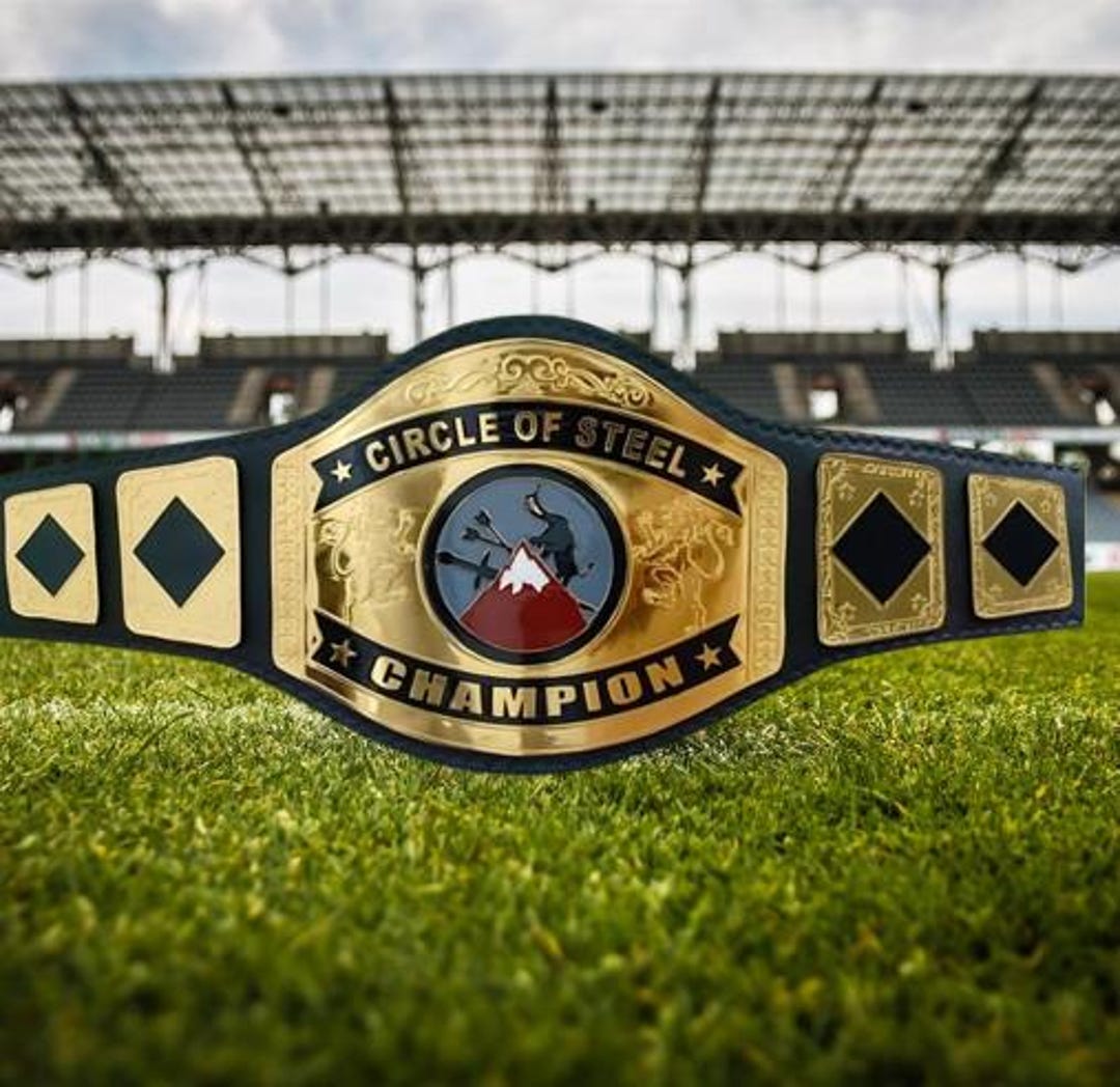 Wrestling Championship Belt Custom Leather – Sports Trophy Belt ...