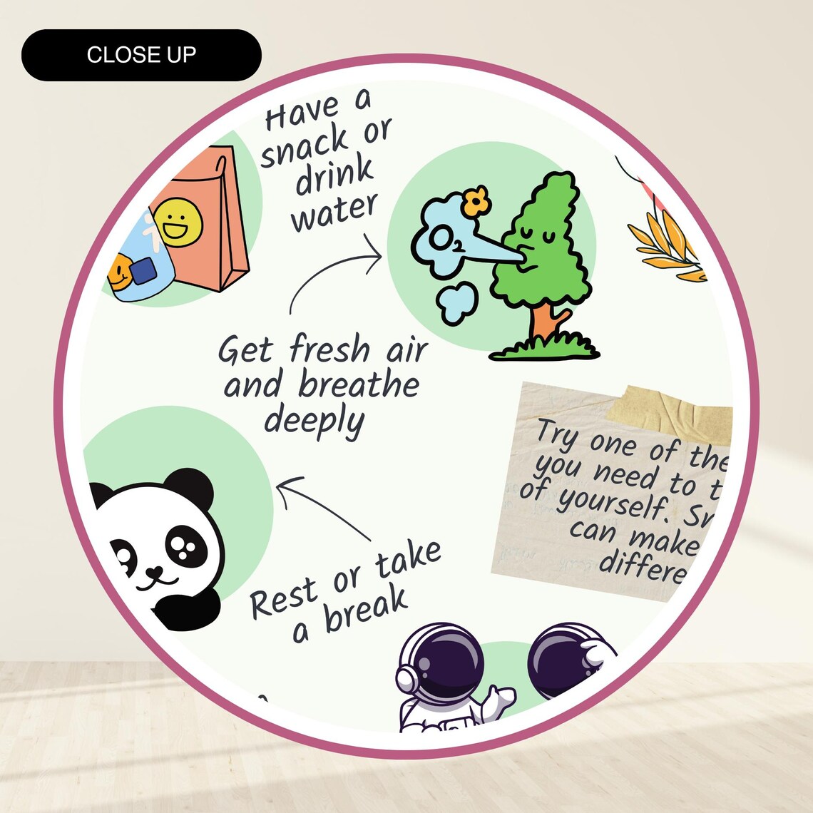 Self-care Visual Guide Poster: Neurodivergent Kids, Autism + ADHD ...