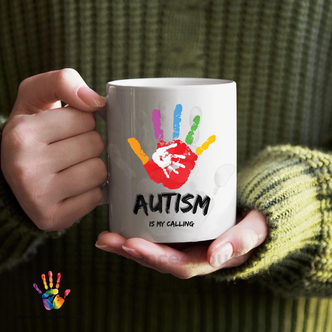 Autism is My Calling Handprint SVG & PNG | Autism Awareness Design ...