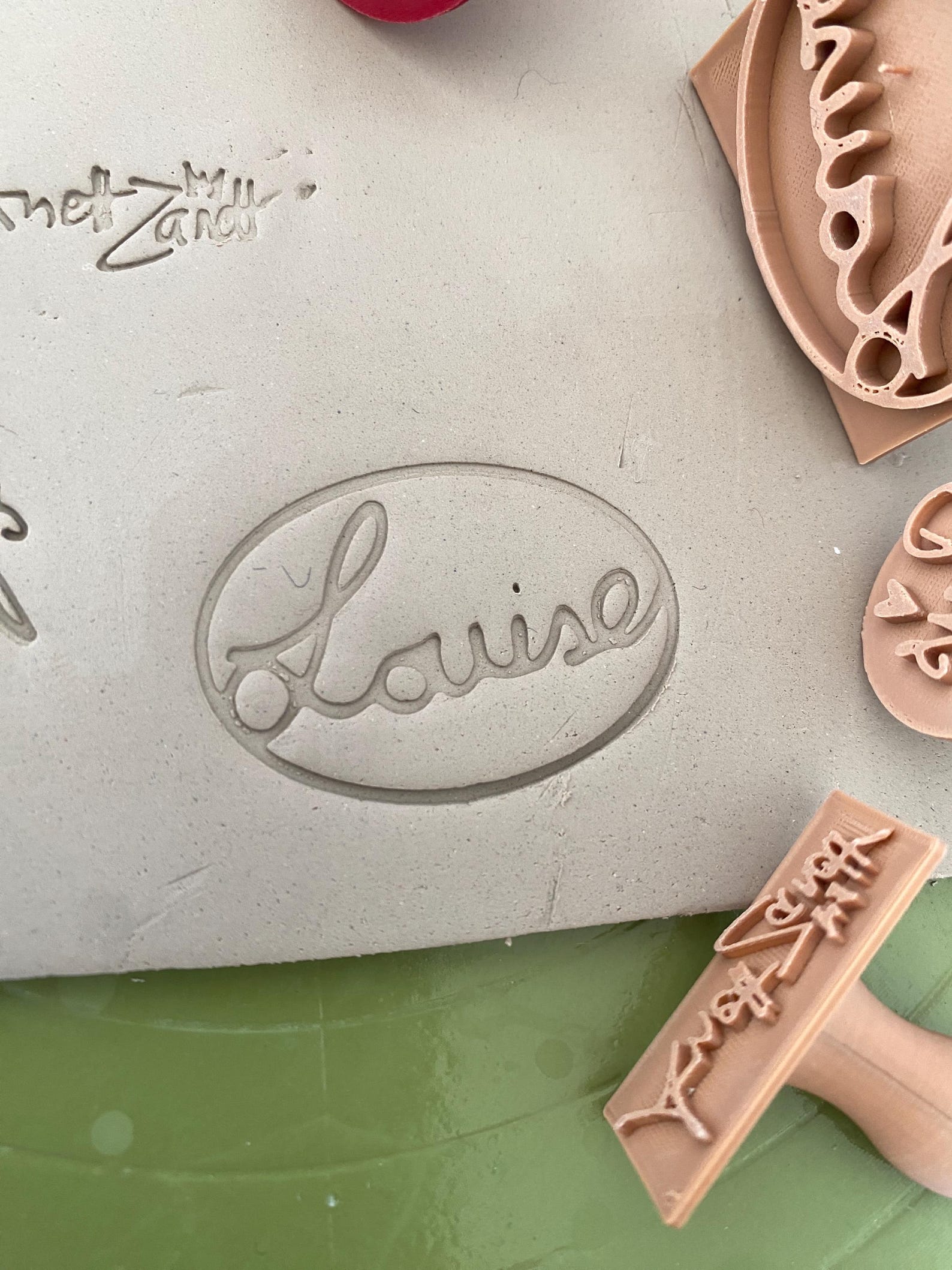 Custom Ceramics Pottery Stamp With Personalized Signature - Etsy