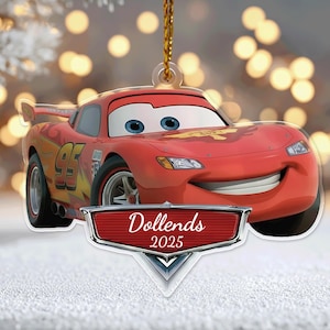 lightning mcqueen bauble