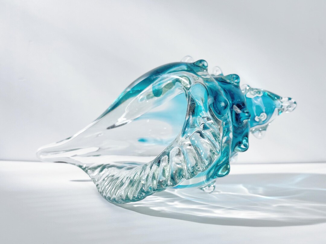 Hand Blown Conch Crafts, Glass Conch, Glass Conch, Glass Festival ...