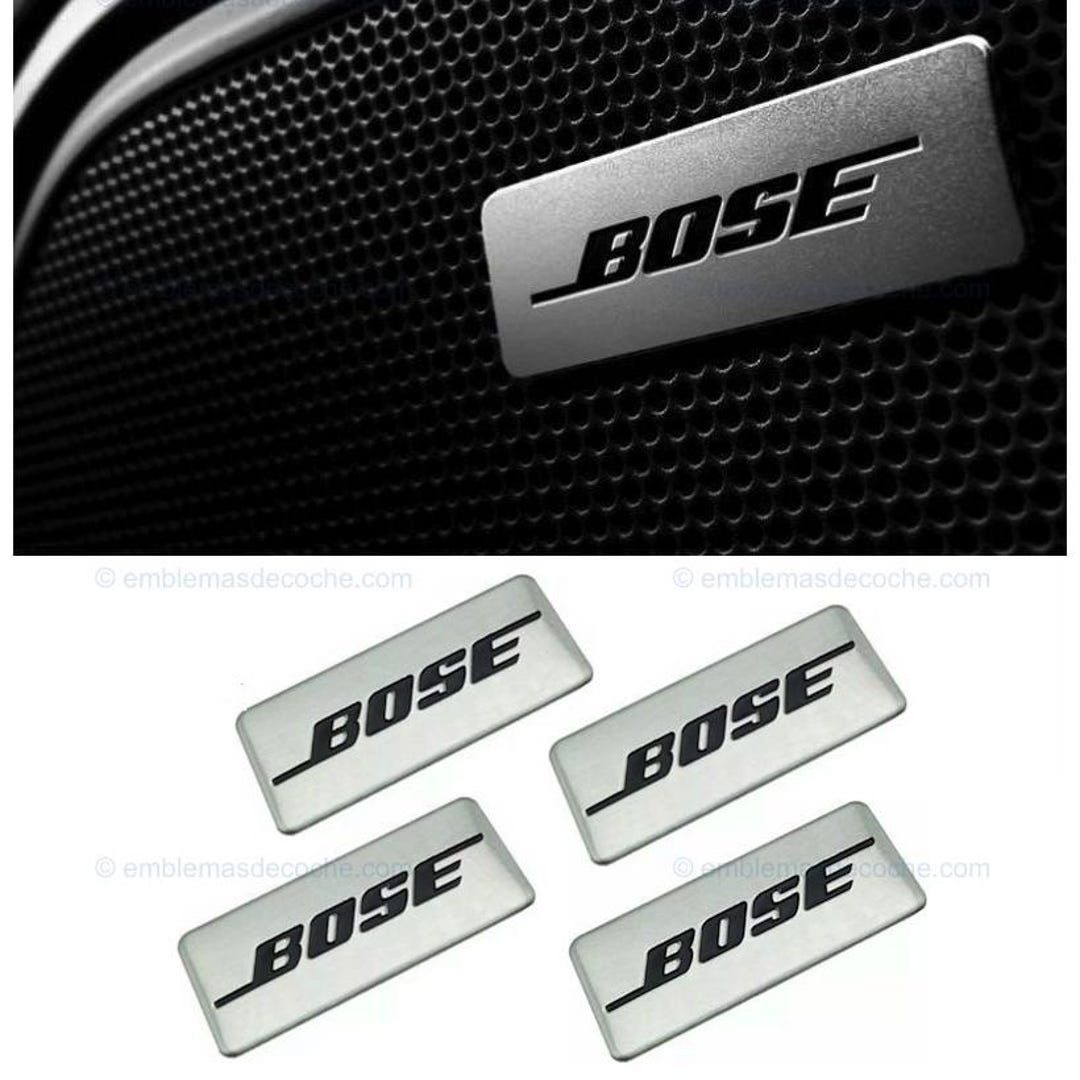 4 X Bose Logo Emblem for Audio Car Vehicle Sound Equipment Speaker ...
