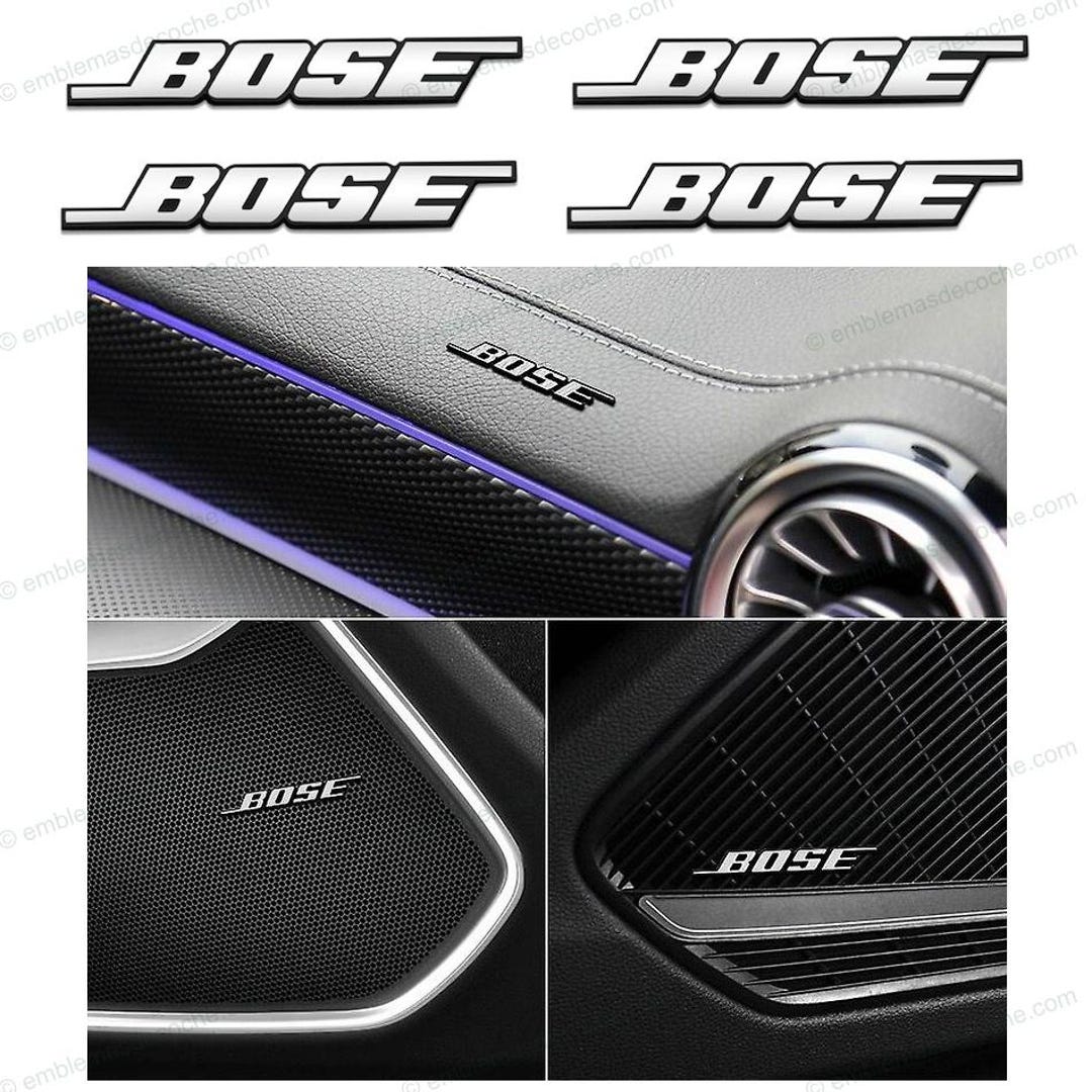 4 X Bose Logo Emblem 3D for Audio Car Vehicle Sound Equipment Speaker ...