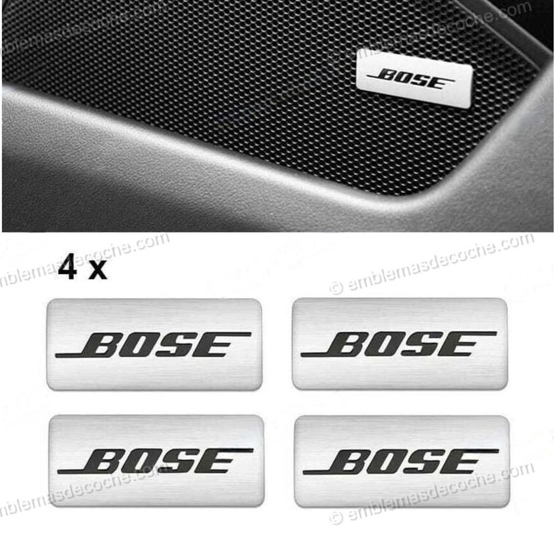 4 X Bose Logo Emblem for Audio Car Vehicle Sound Equipment Speaker ...