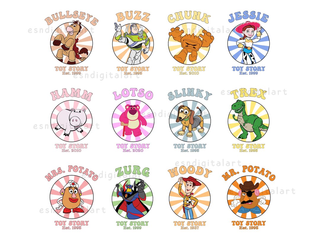Toy Story SVG Bundle, Toy Story Party, Svg Files for Cricut, Toy Story ...