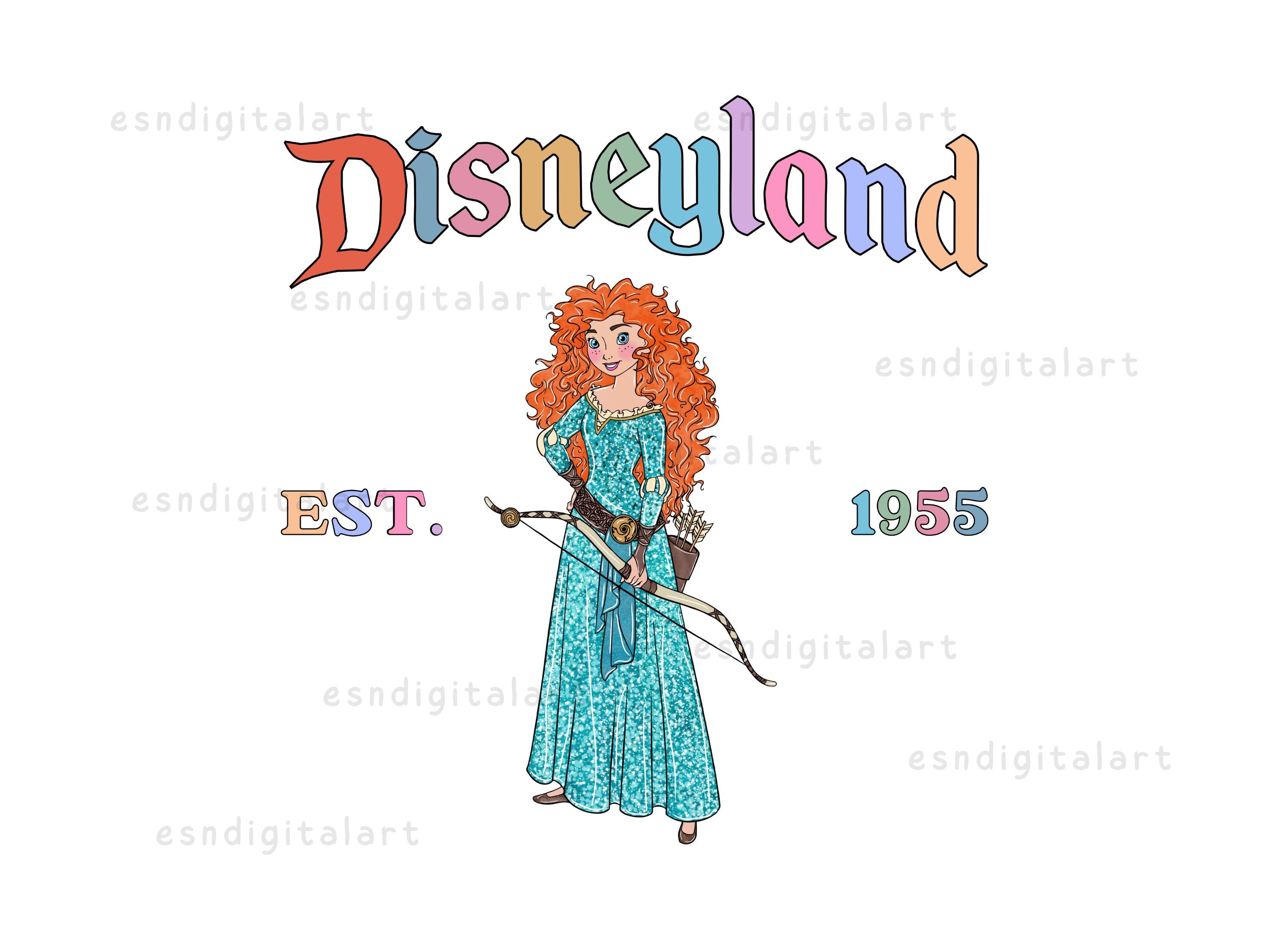 Princess Merida Png, Merida Clipart Bundle, Brave Princess, Watercolor ...