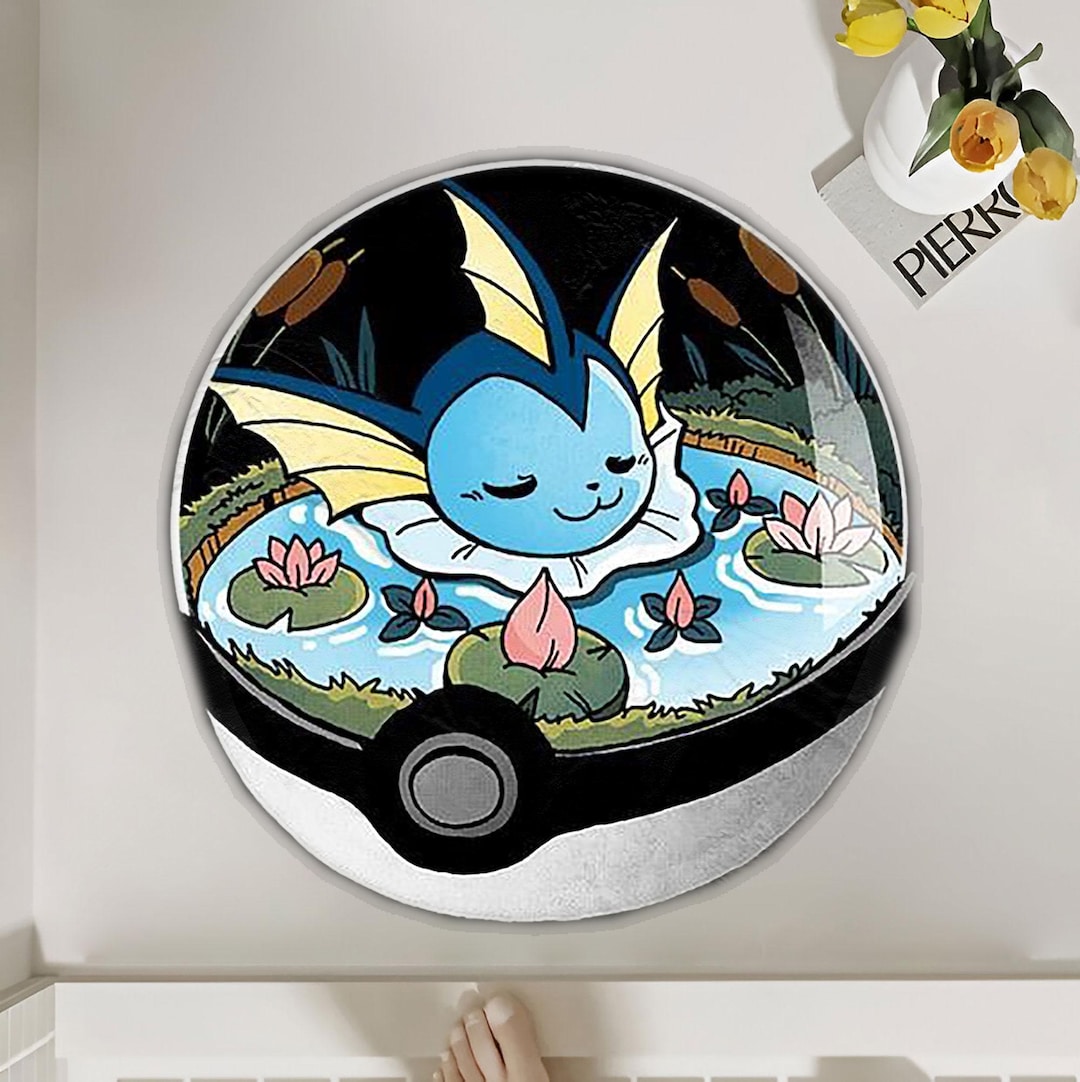 Custom Eevee Evolutions Rug – Eevee, Vaporeon, Espeon, Sylveon, Leafeon ...