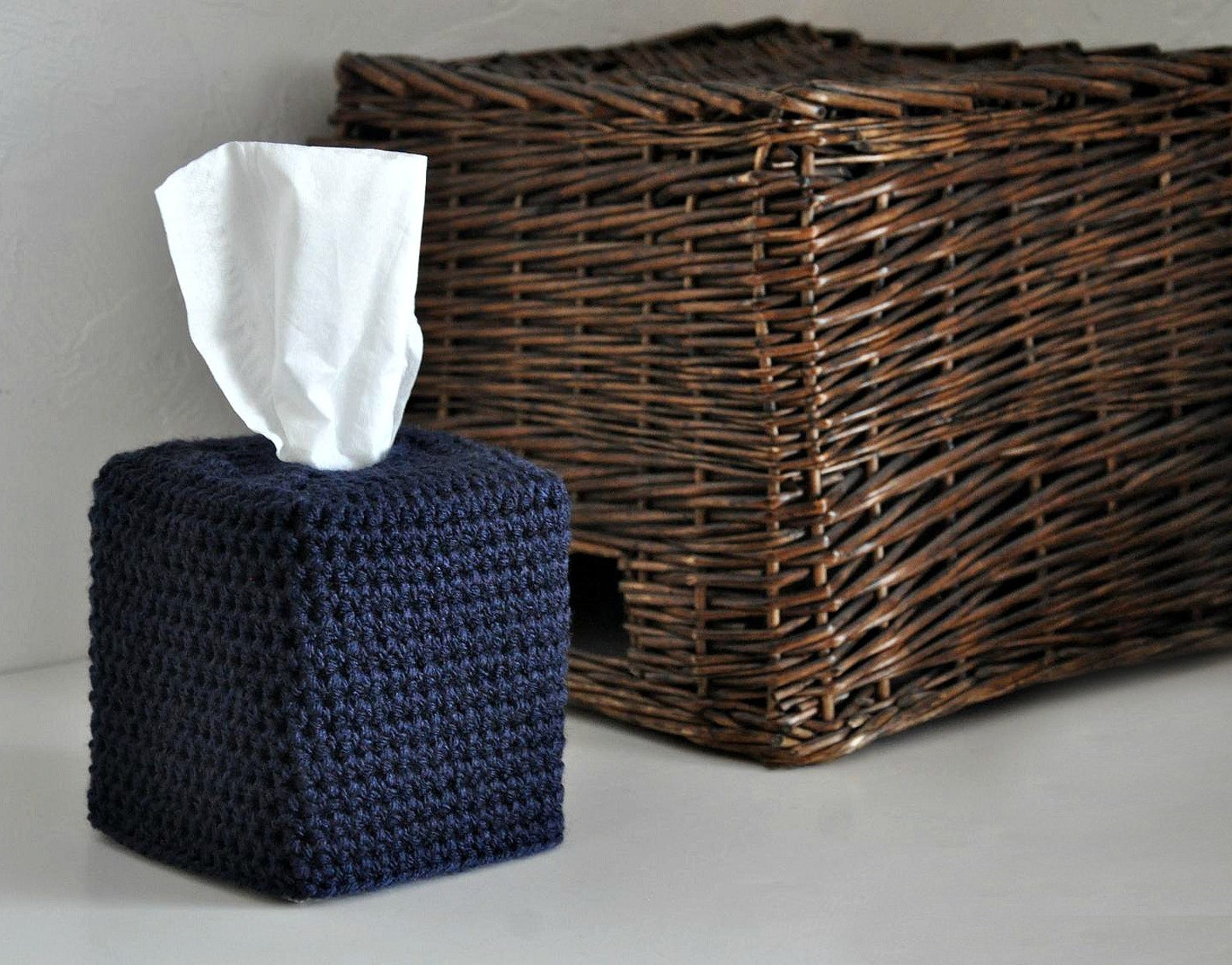 Modern Square Tissue Box Cover Nursery Decoration Nautical Home Decor ...