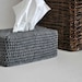 Modern Tissue Box Cover Grey Home Decor Custom Colors - Etsy