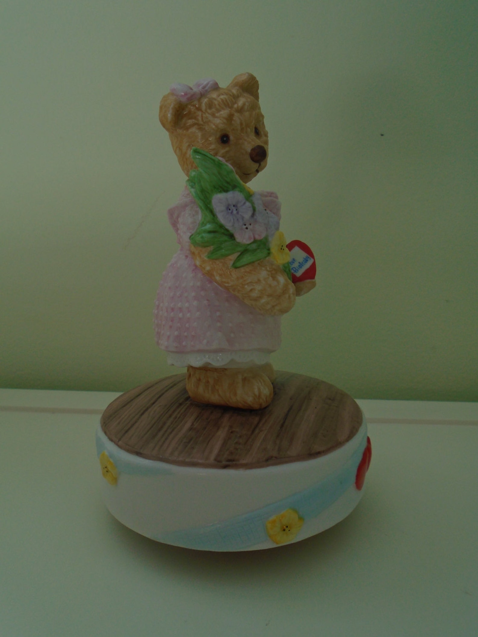 Vintage Bialosky and Friends Bear Music Box "suzy" - Etsy