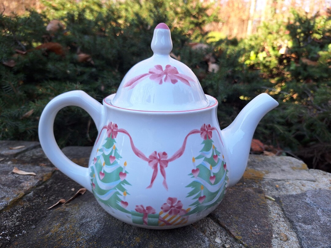 Sango Teapot 1992 - Etsy