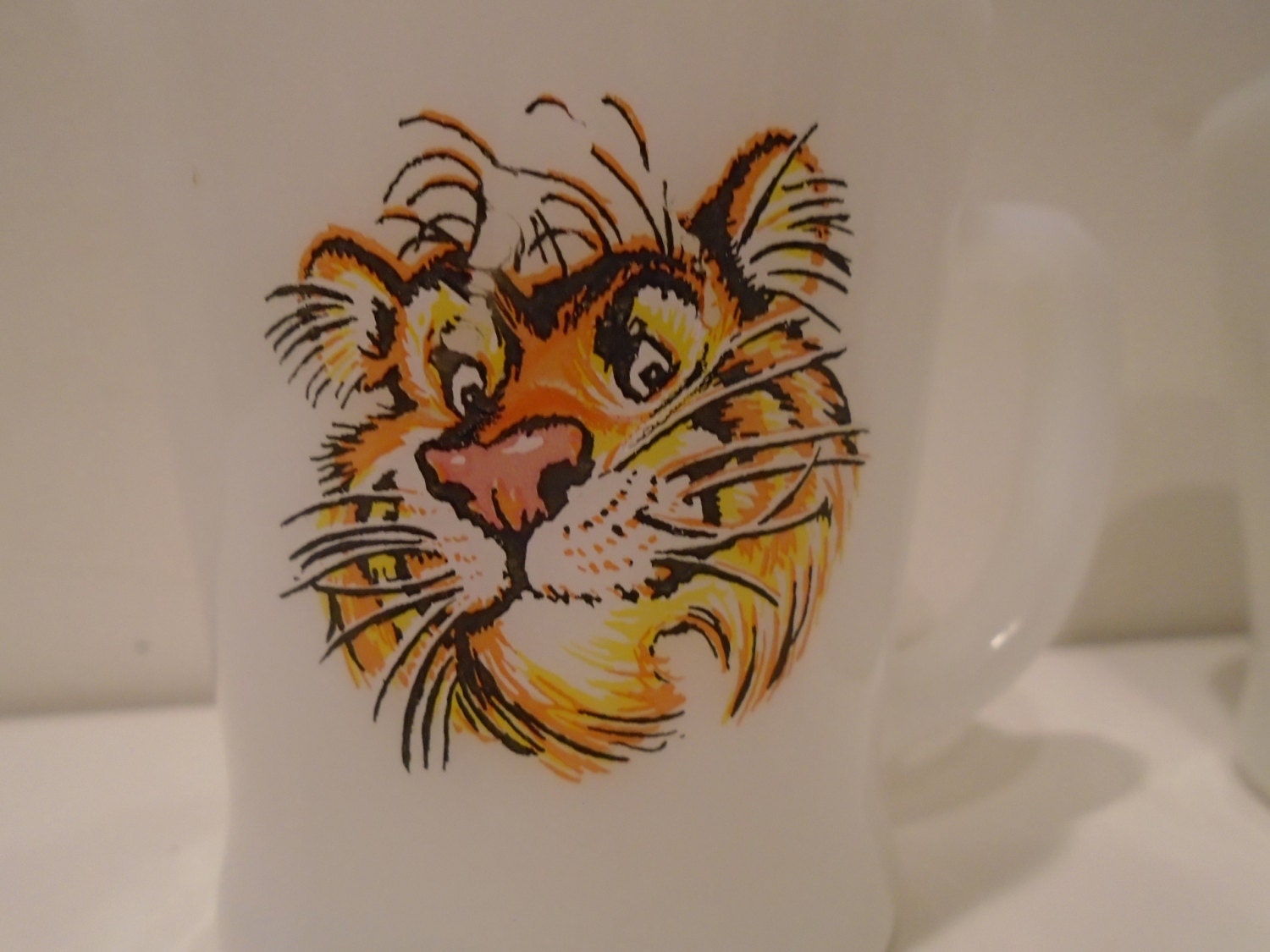 Anchor Hocking Esso Exxon Tiger Mugs, 1970 - Etsy