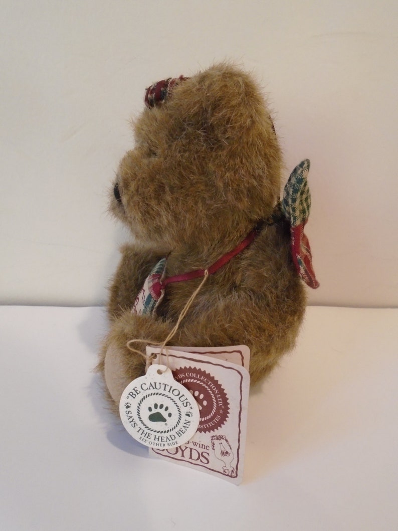 Boyd's Bear, Rascal, Bearly an Angel, Christmas Bear - Etsy