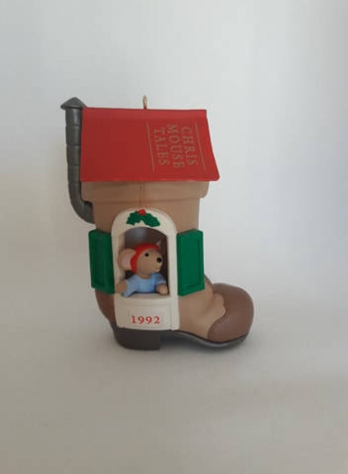 Chris Mouse Tales Series 8 Hallmark Keepsake Lighted Ornament Vintage ...