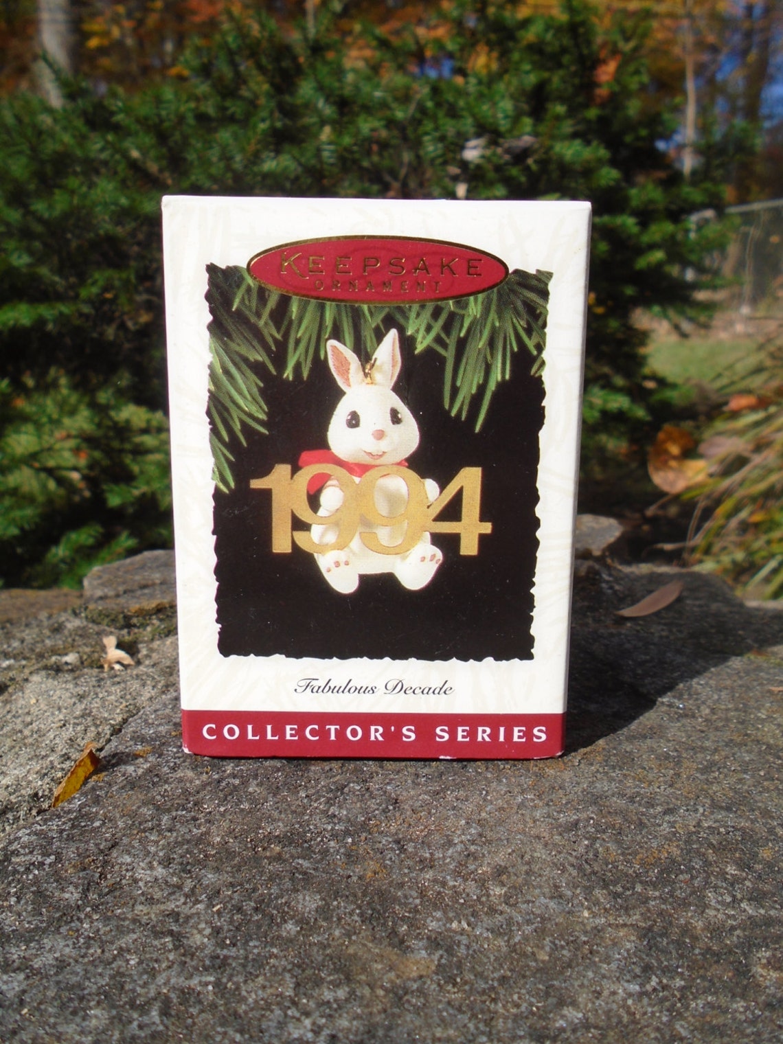 Hallmark Bunny 1994 Fabulous Decade Series, Vintage Christmas - Etsy