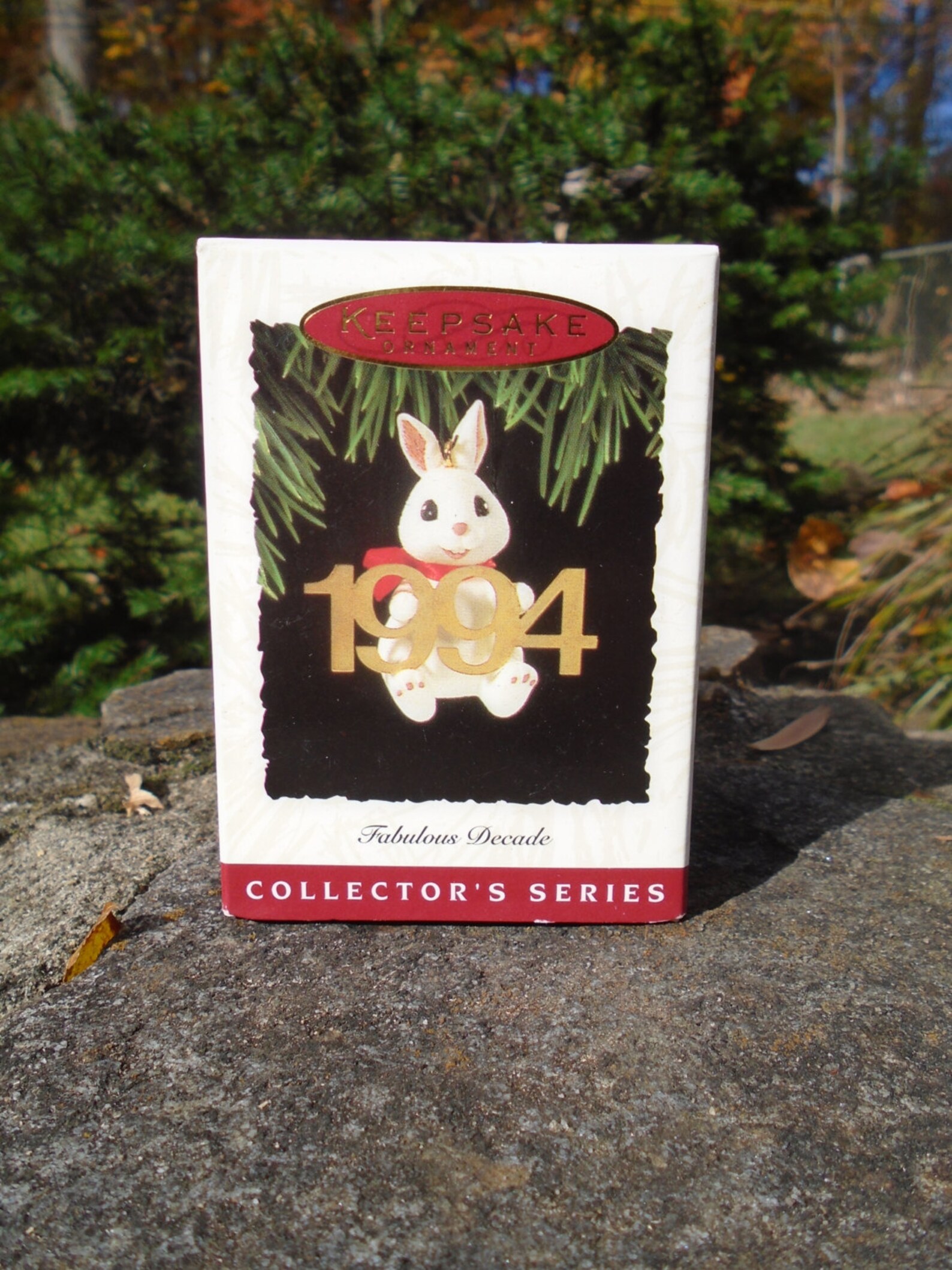 Hallmark Bunny 1994 Fabulous Decade Series, Vintage Christmas - Etsy