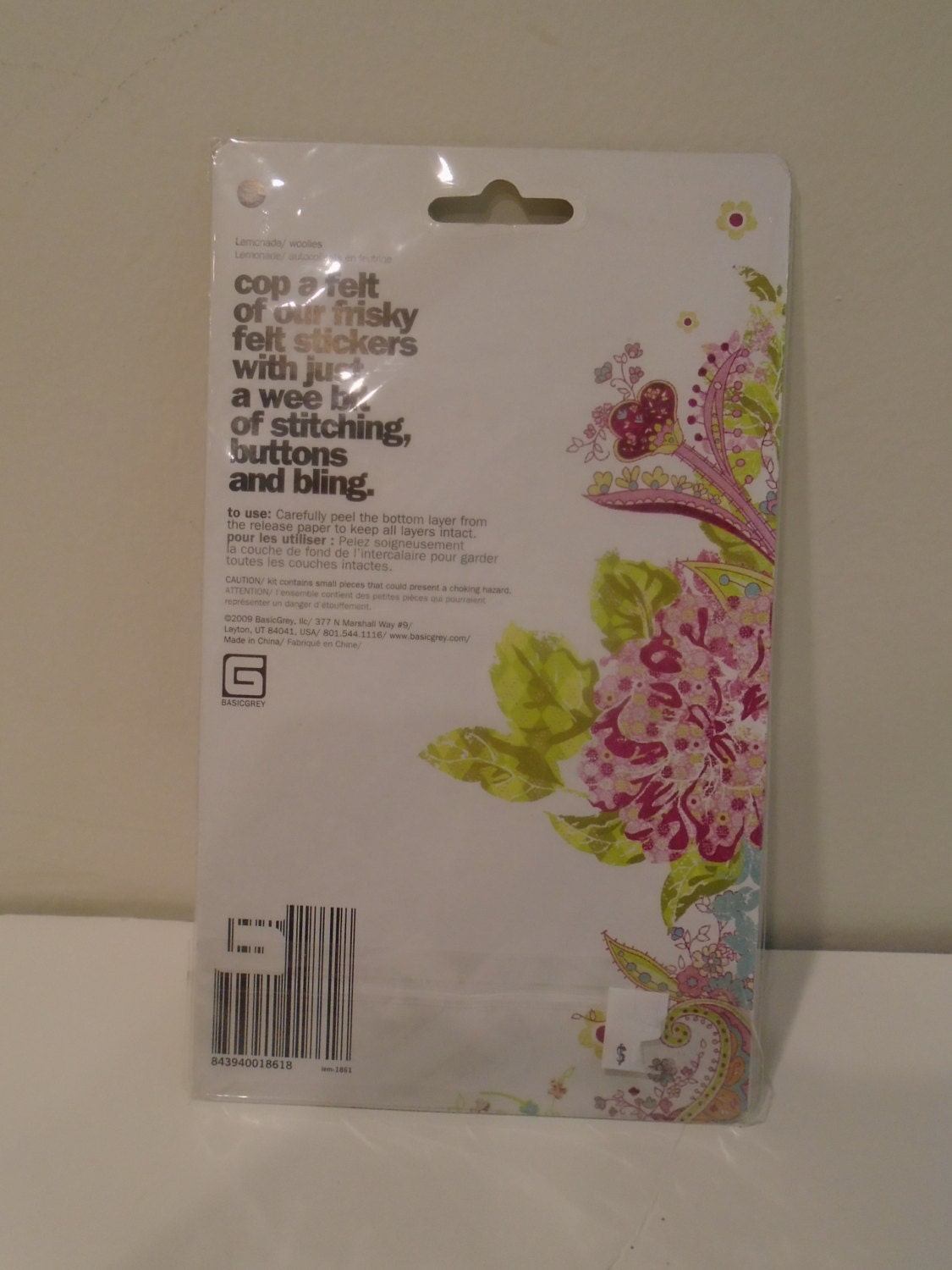 Woolies Felt Stickers Owl Butterfly Etc - Etsy