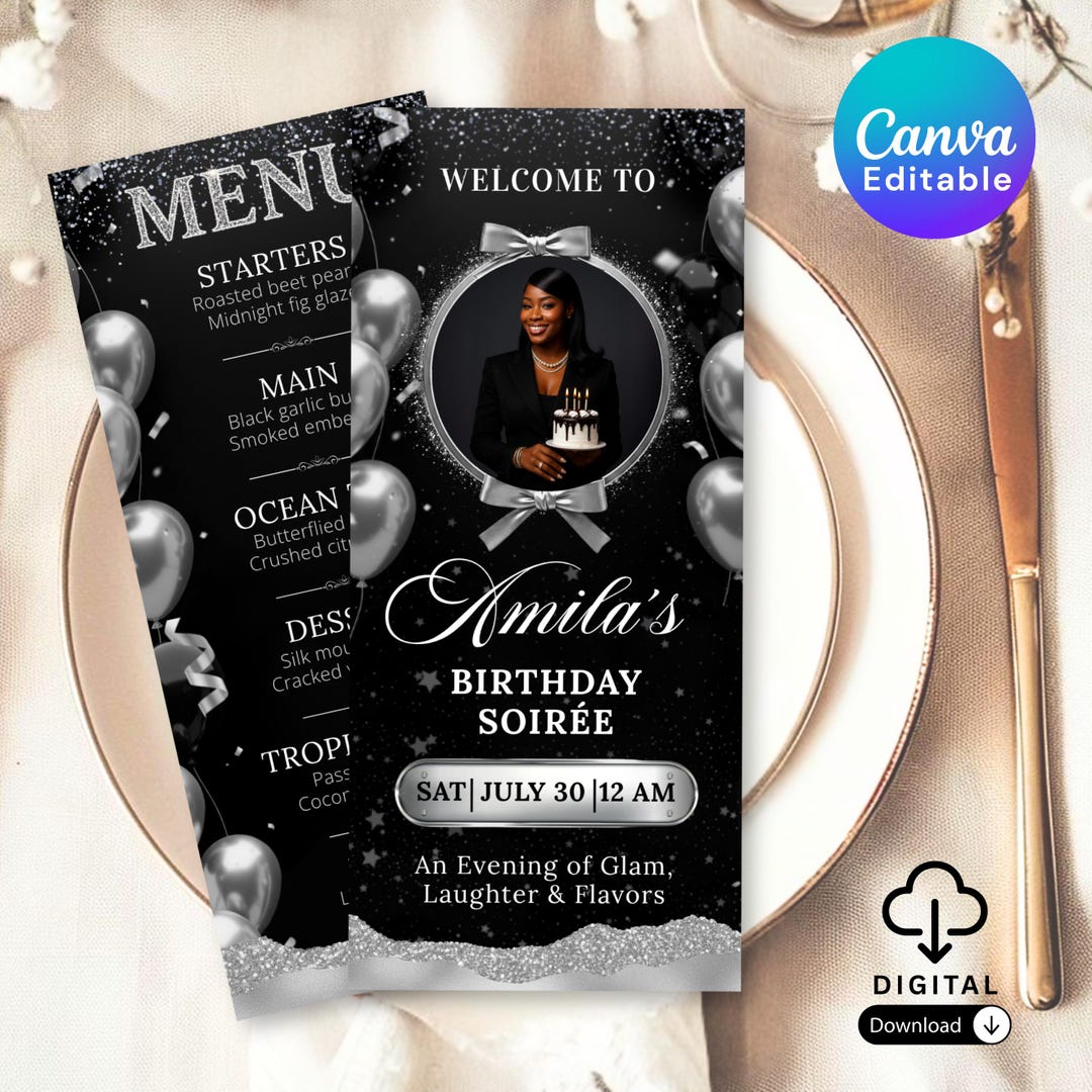 Full Picture Menu and Drink Card, Menu Template, Menu Template, Menu ...