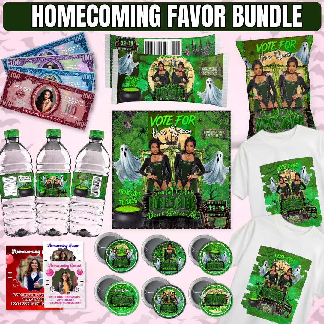 Homecoming Campaign Treat Bundle,halloween Queen Homecoming Campaigns ...